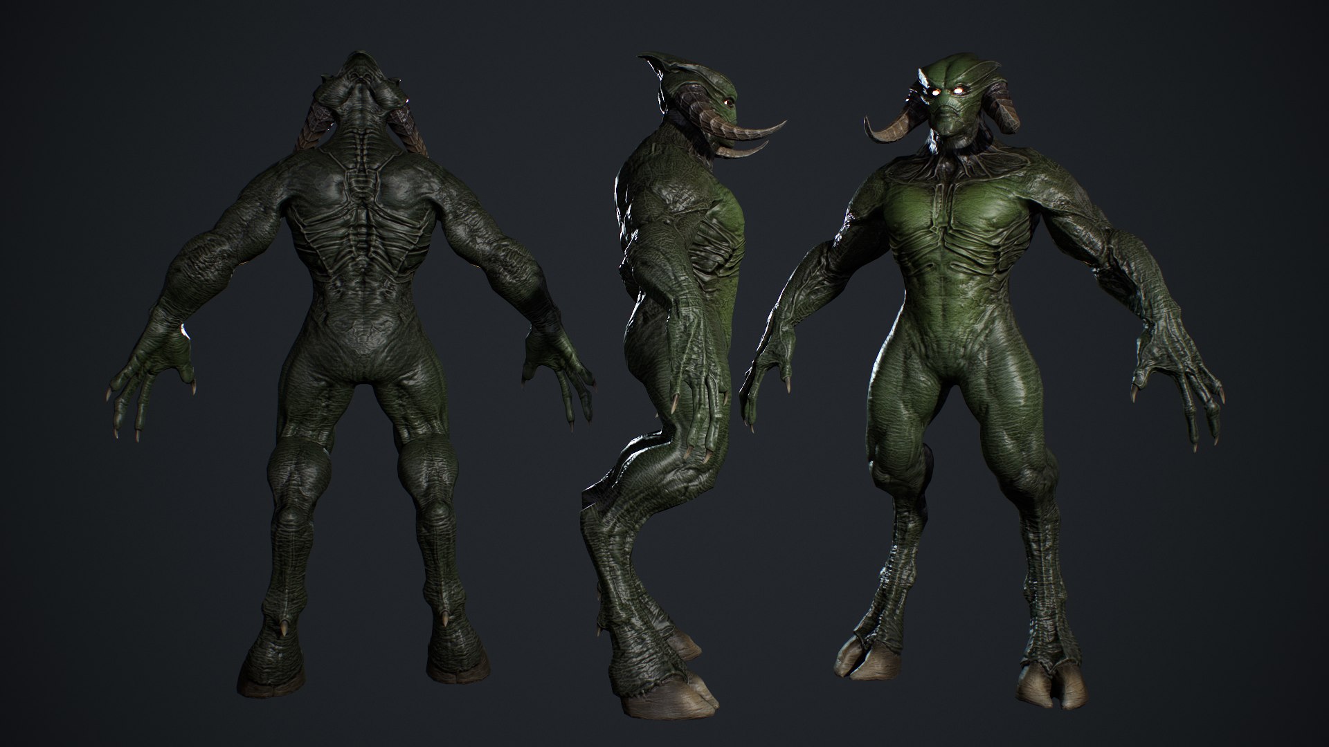 3D Demon Character 10 - TurboSquid 2143075