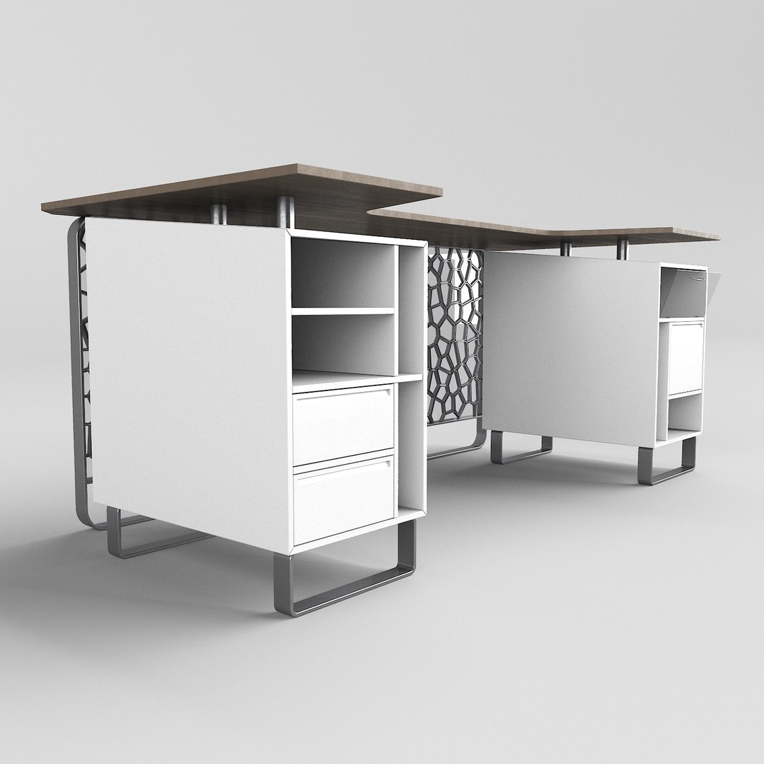 Modern Table Voronoi 3D Model - TurboSquid 1442345