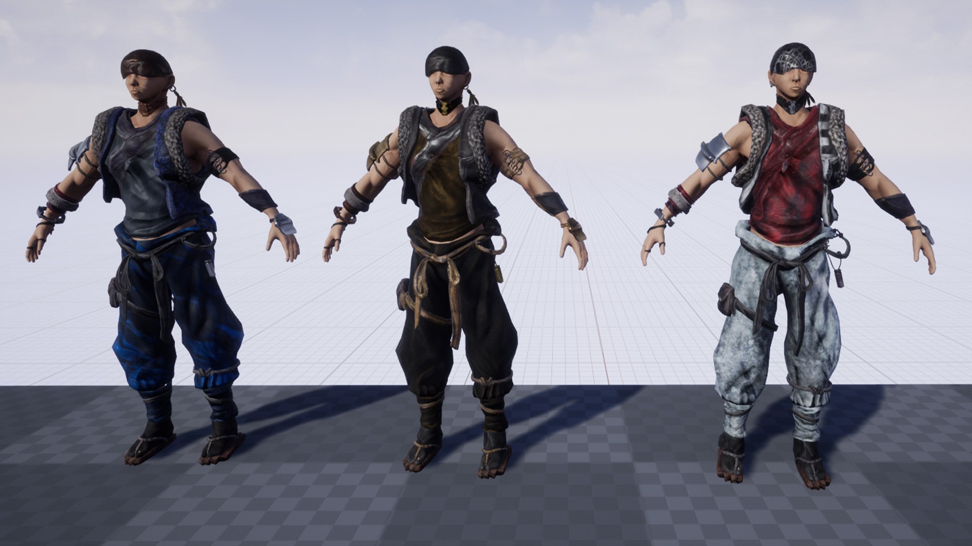 Samurai Brawler 3D Model - TurboSquid 2387762