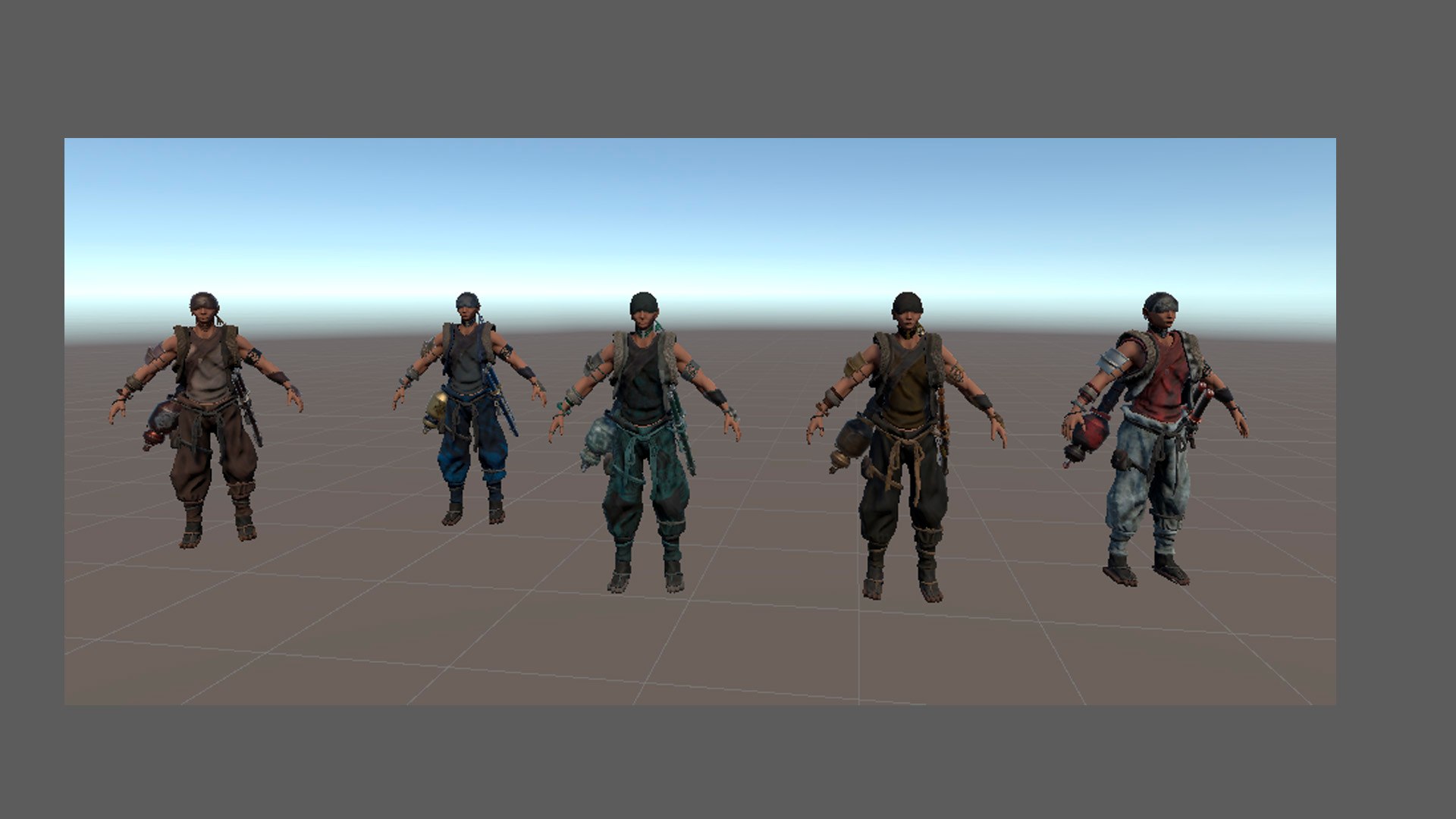 Samurai Brawler 3D Model - TurboSquid 2387762