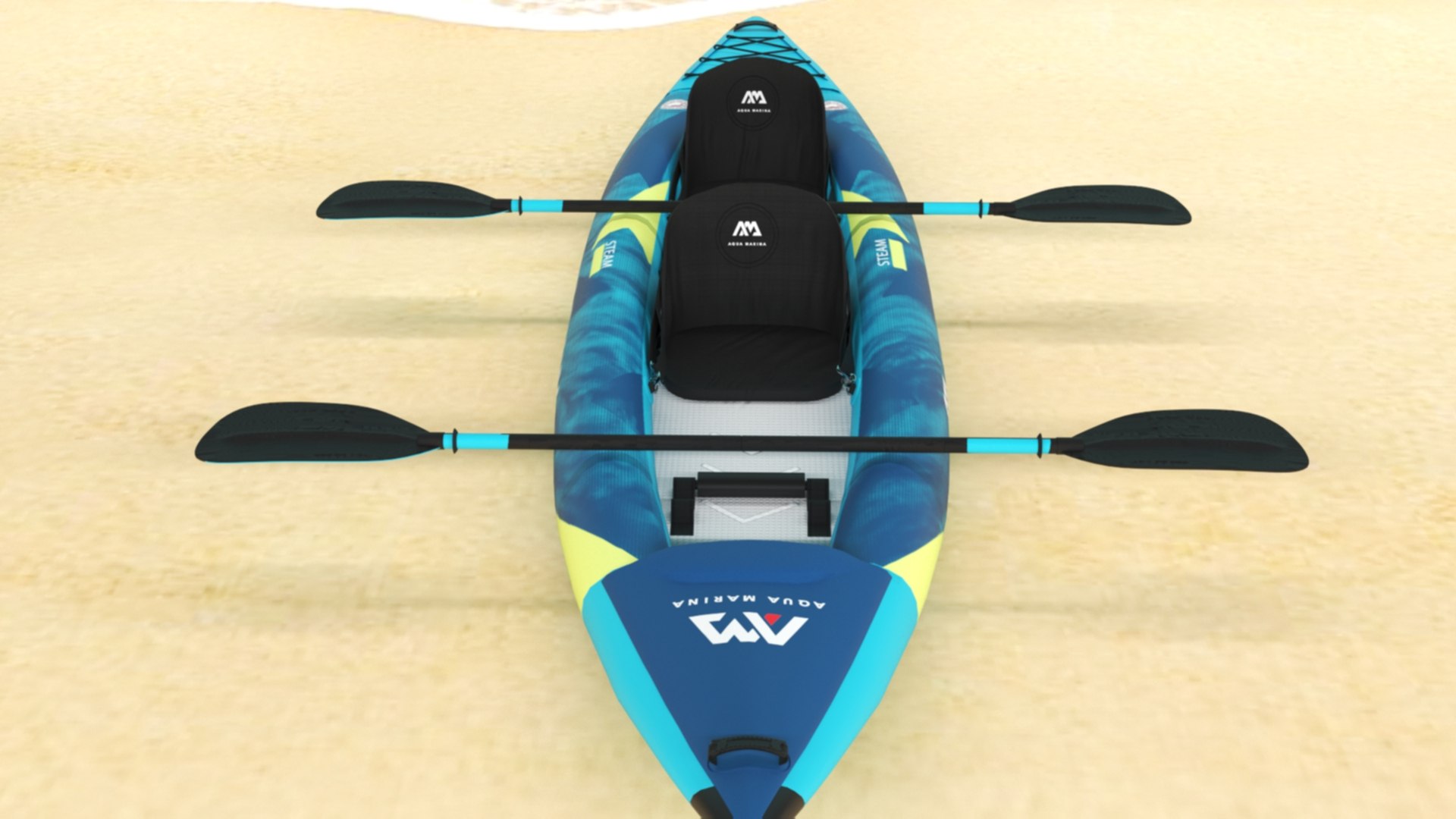 Aqua MarinaKayak 3D - TurboSquid 2376885