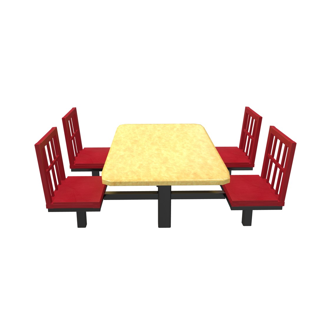 3D Chair Table 06 model - TurboSquid 2172820