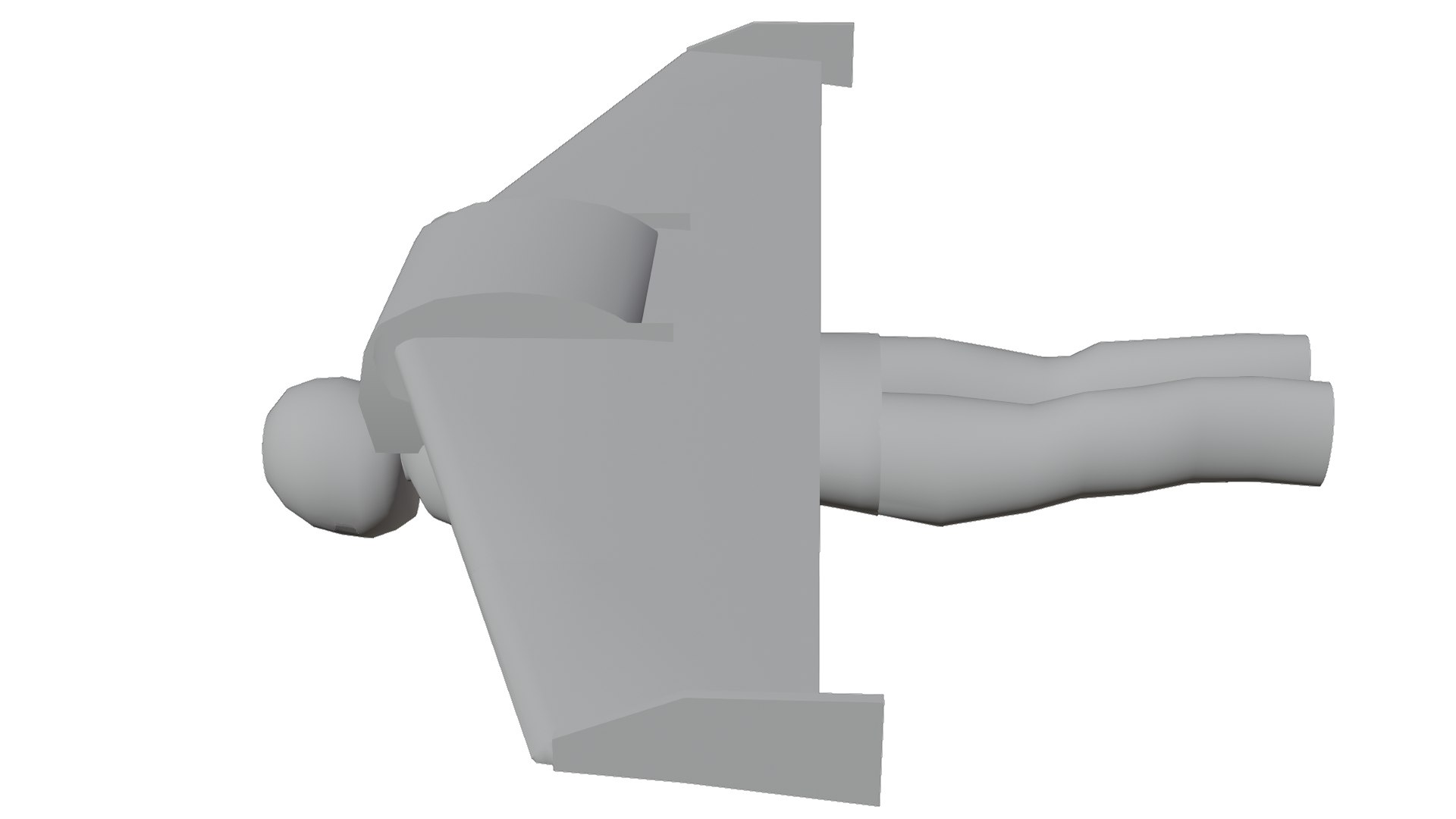 3D Jetman Jet Wing - TurboSquid 2326177