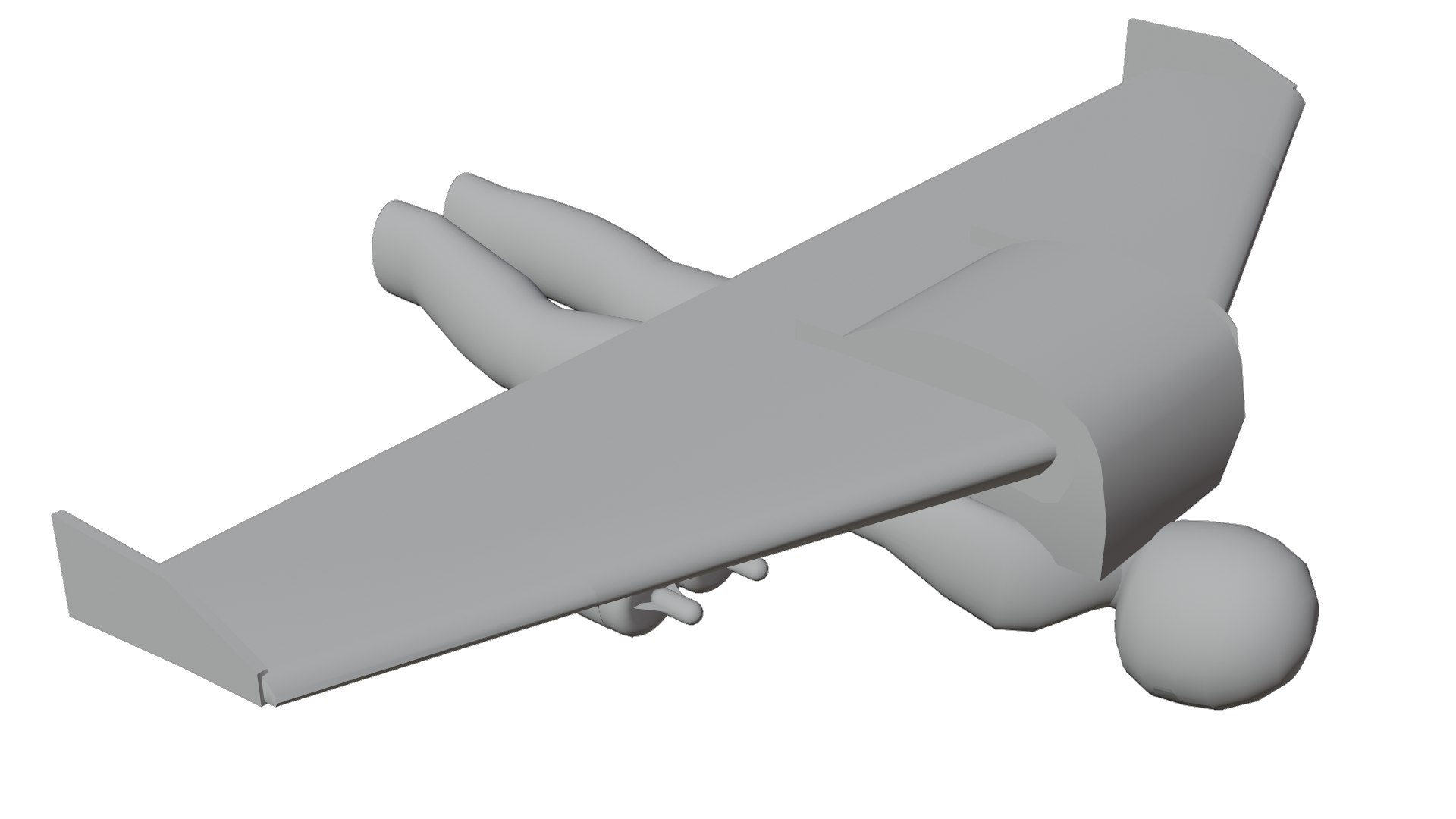 3D Jetman Jet Wing - TurboSquid 2326177