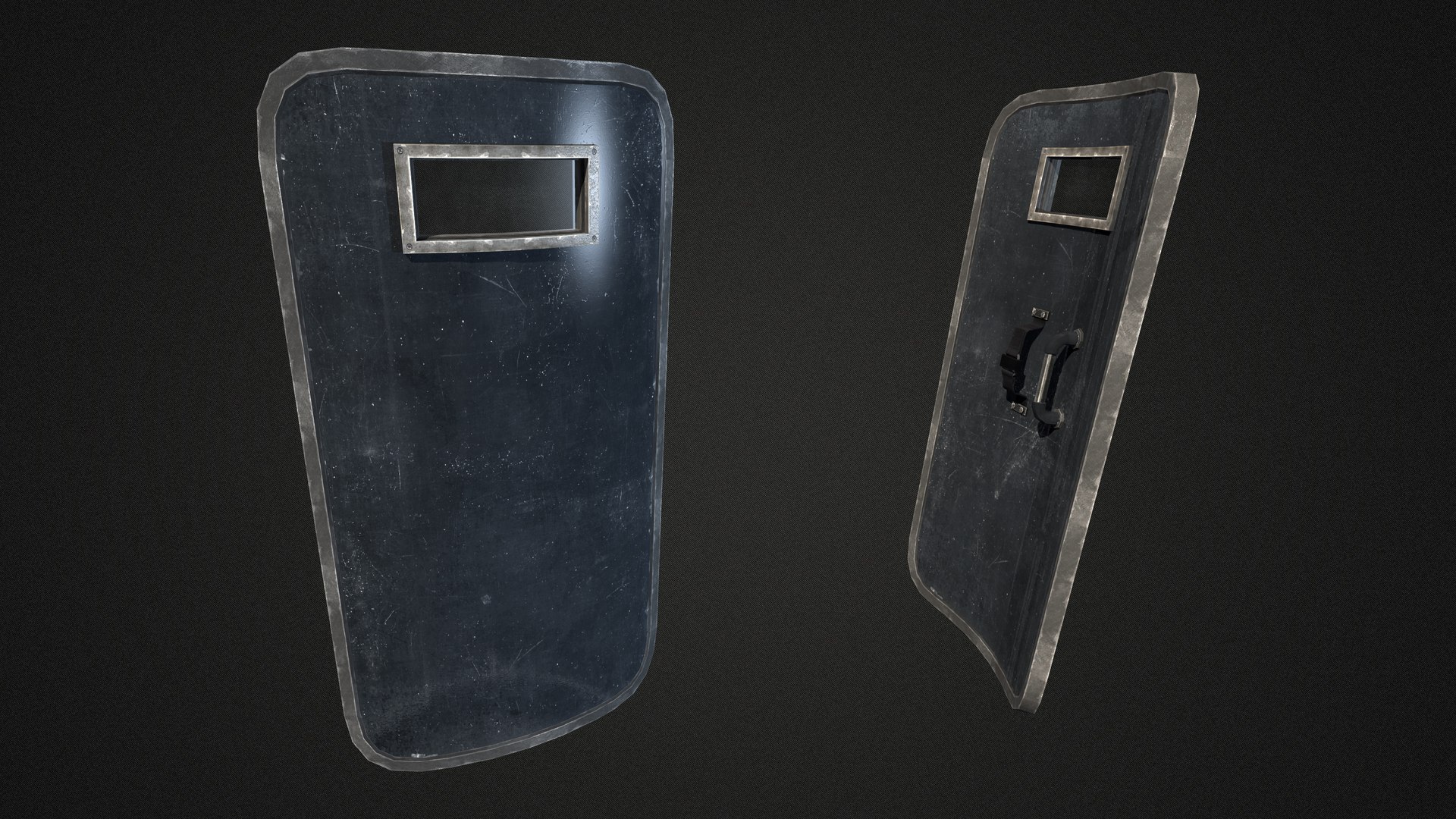 Riot Shield 3d Max
