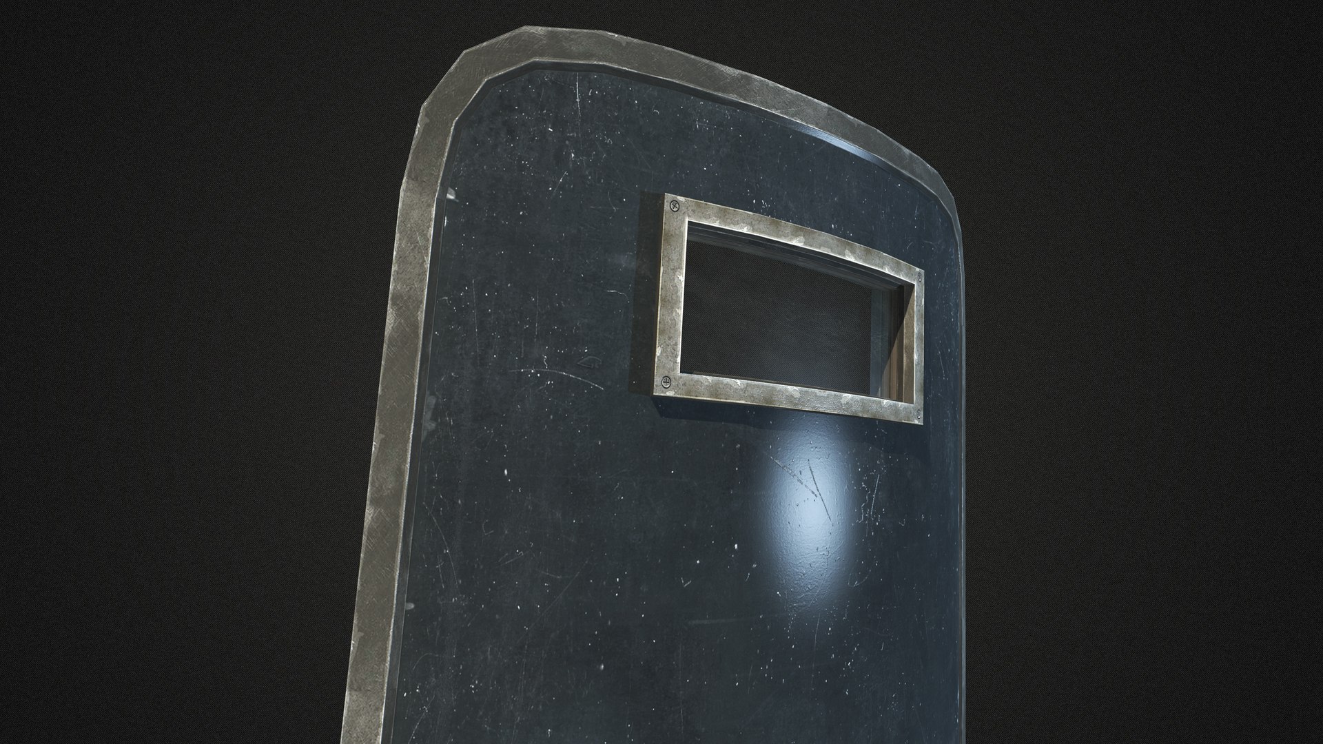 Riot Shield 3d Max