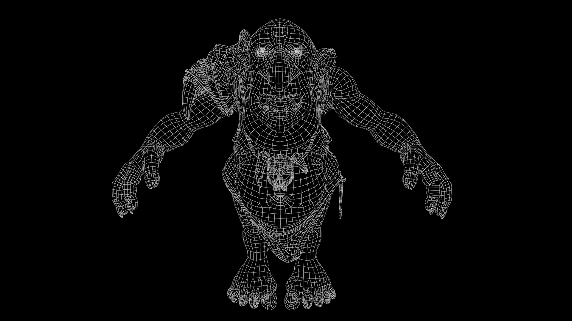 Troll 3D - TurboSquid 2077337