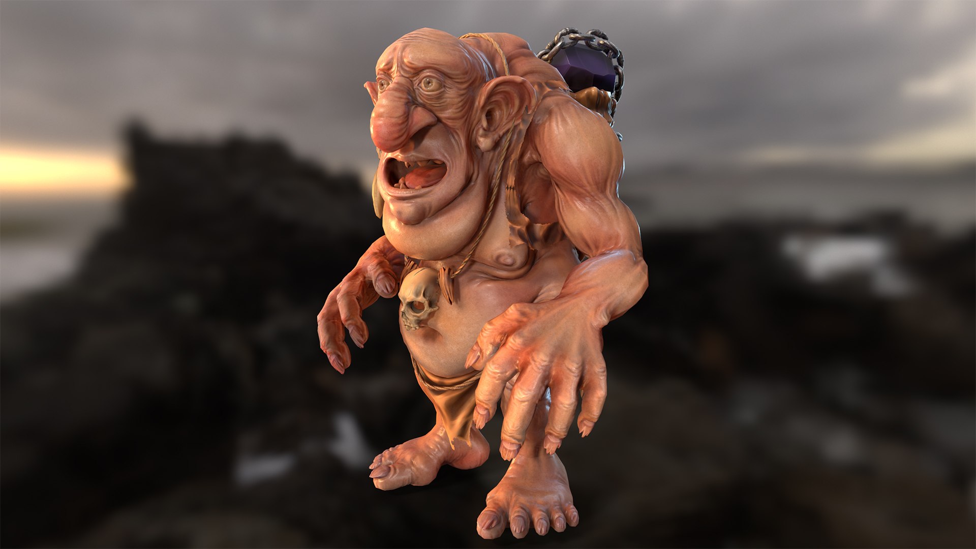 Troll 3D - TurboSquid 2077337