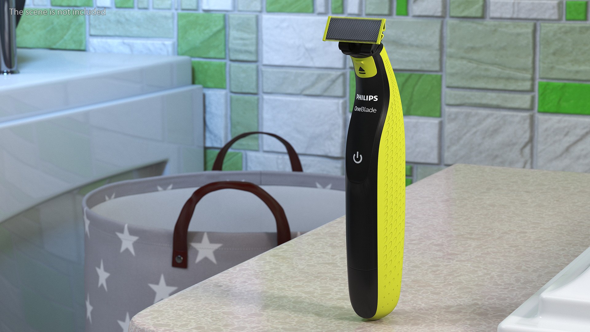 3D Model Philips OneBlade Trimmer Yellow - TurboSquid 2135126
