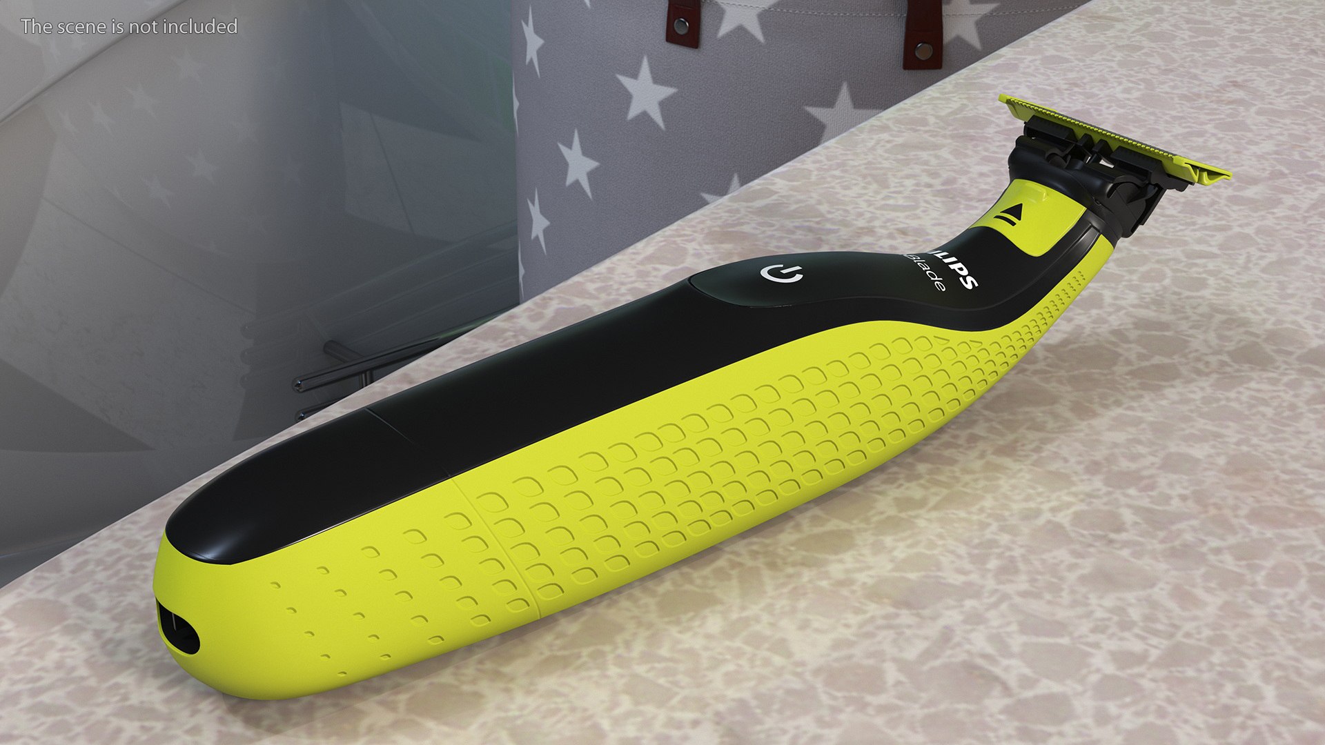 3D Model Philips OneBlade Trimmer Yellow - TurboSquid 2135126