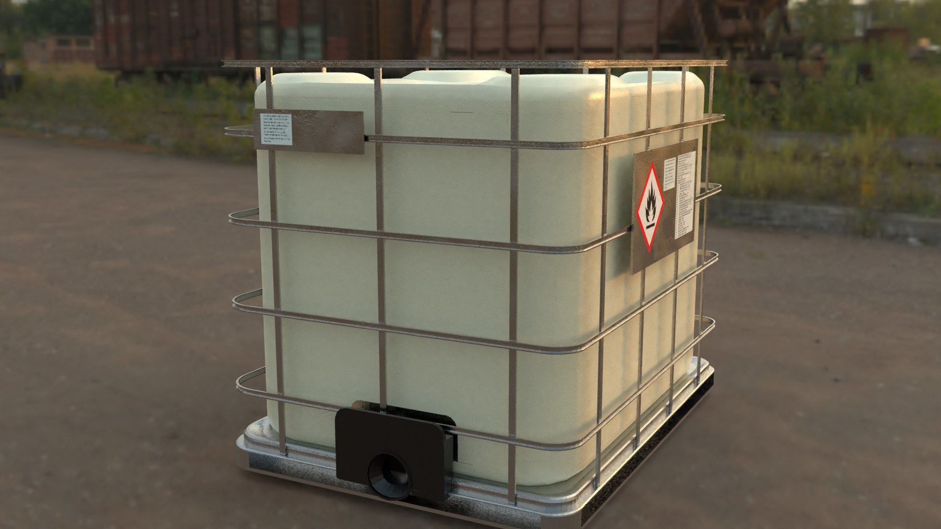 3D Water Container - TurboSquid 1723821