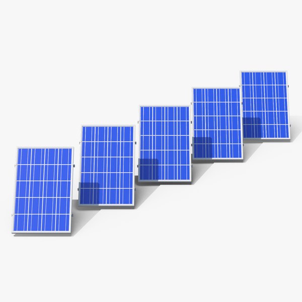 modelo 3d Paneles solares - TurboSquid 2248841