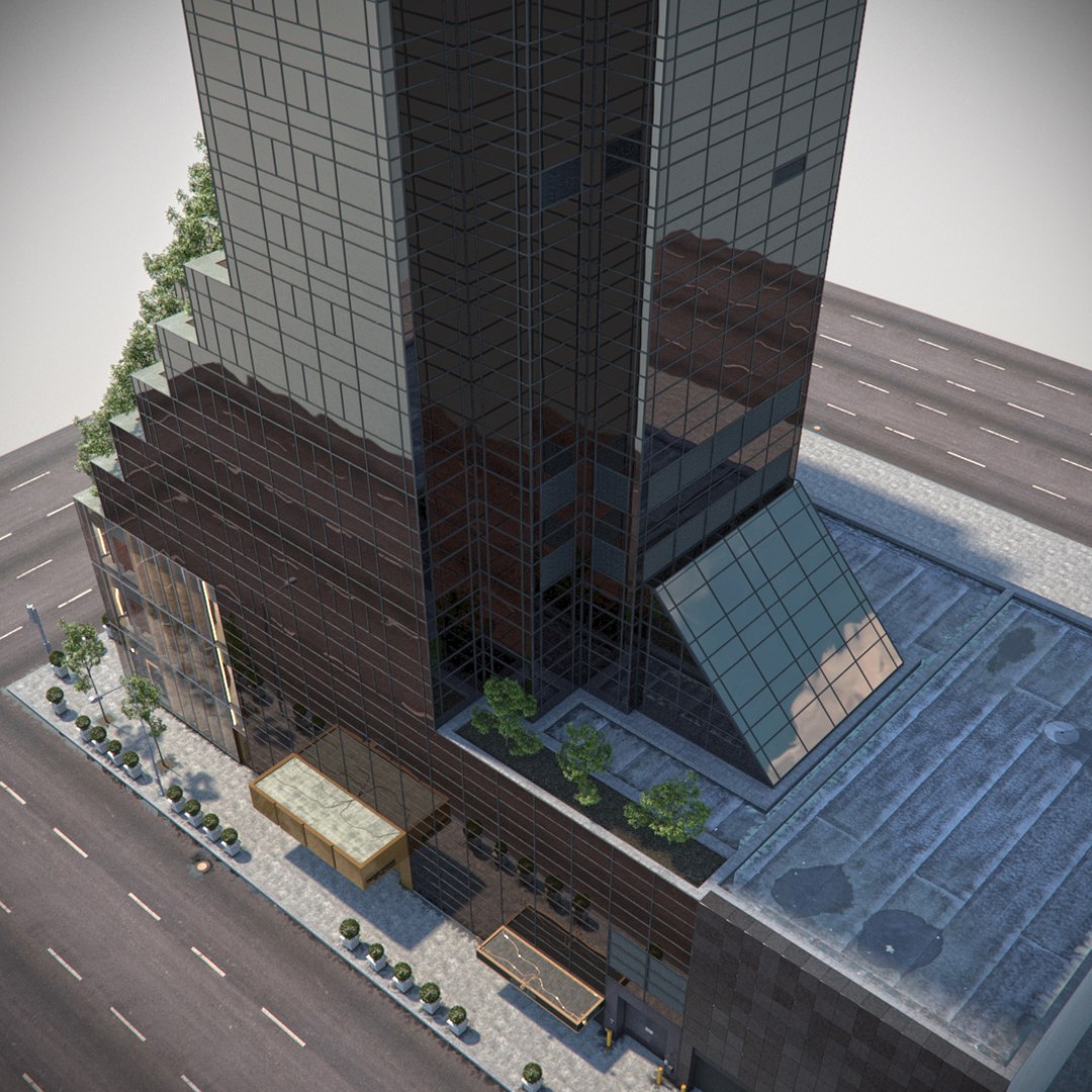 Trump Tower New York 3d Model