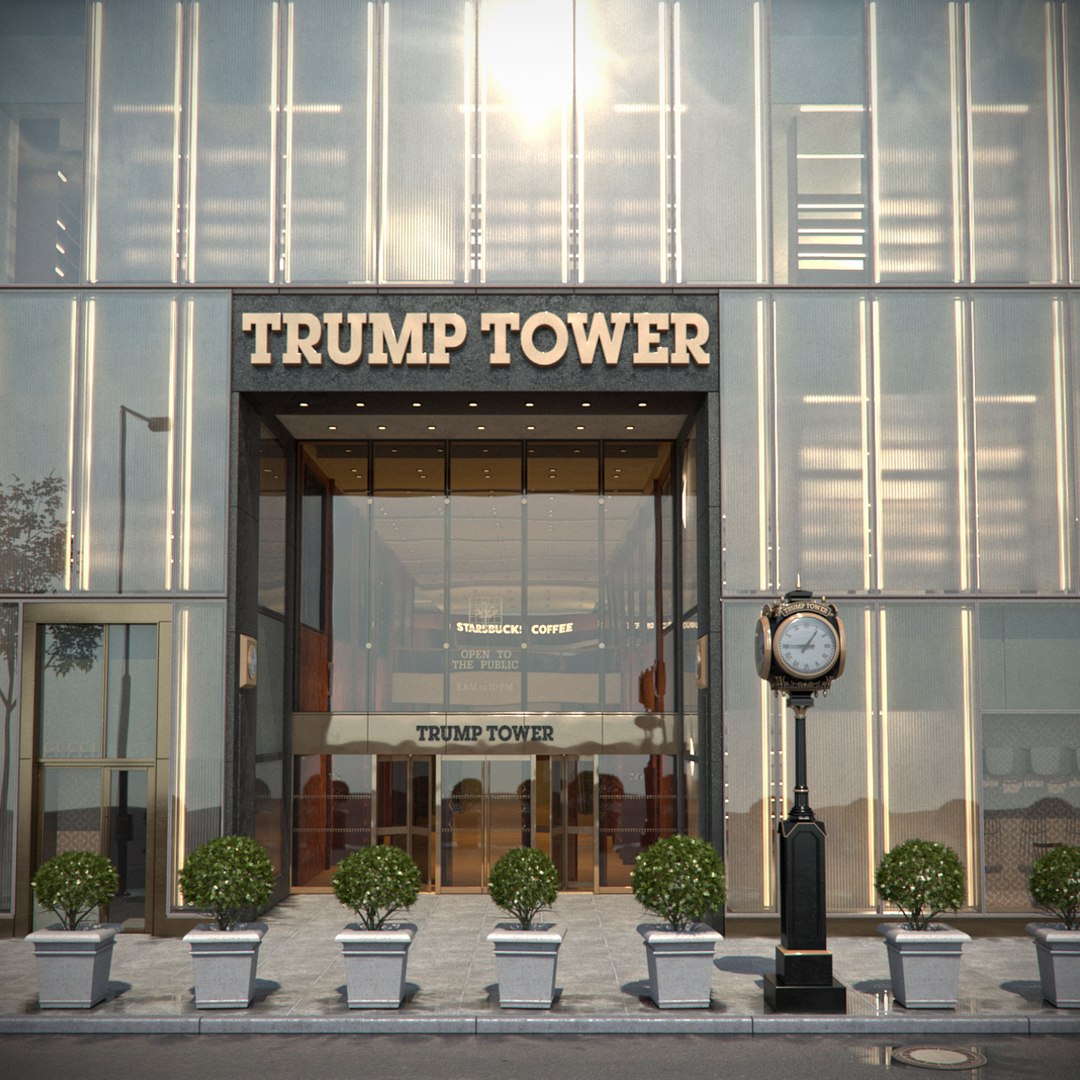 Trump Tower New York 3d Model