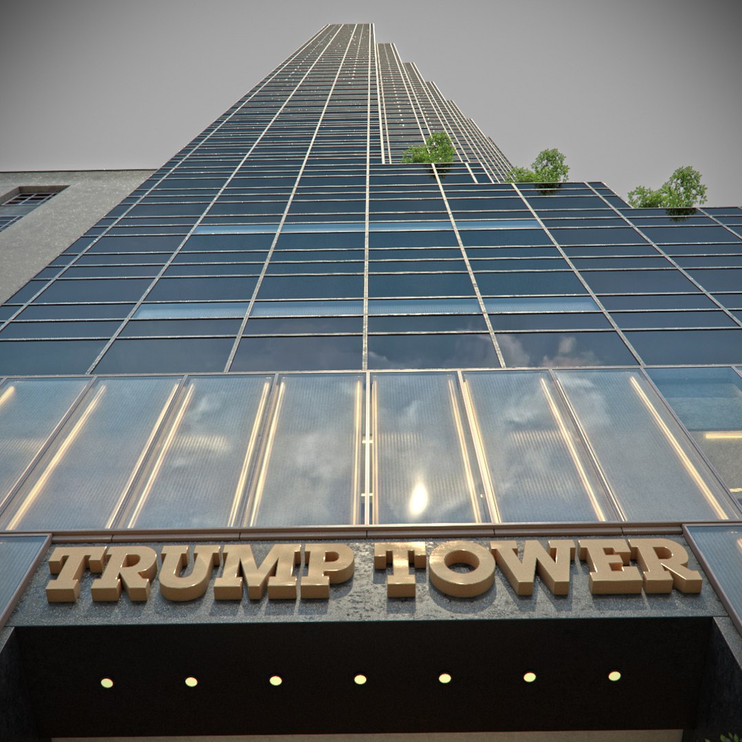 Trump Tower New York 3d Model