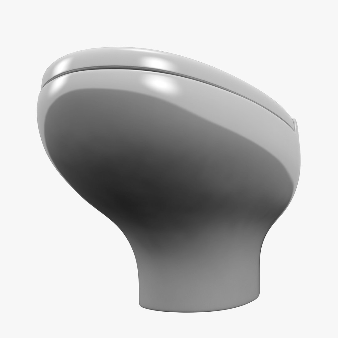 3d model toilet bowl