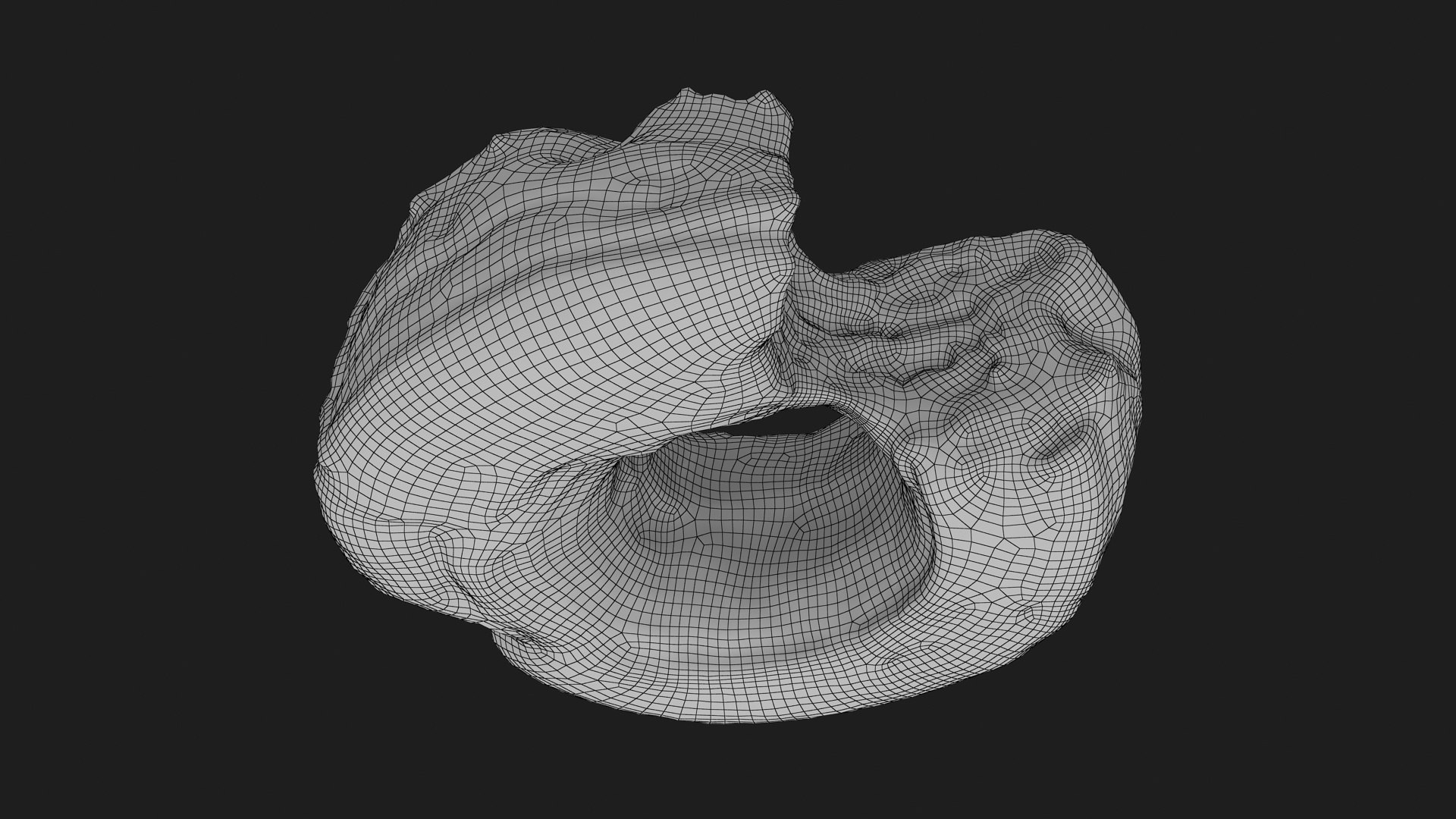 Bite Donut 01 3D Model - TurboSquid 2194662