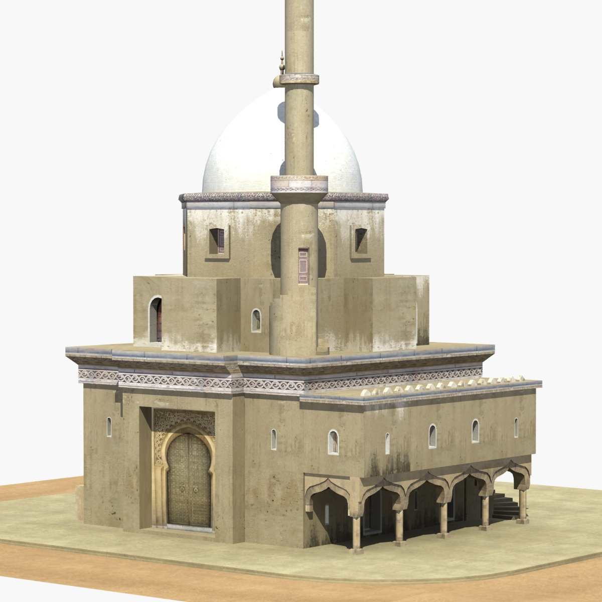 3d model mosque