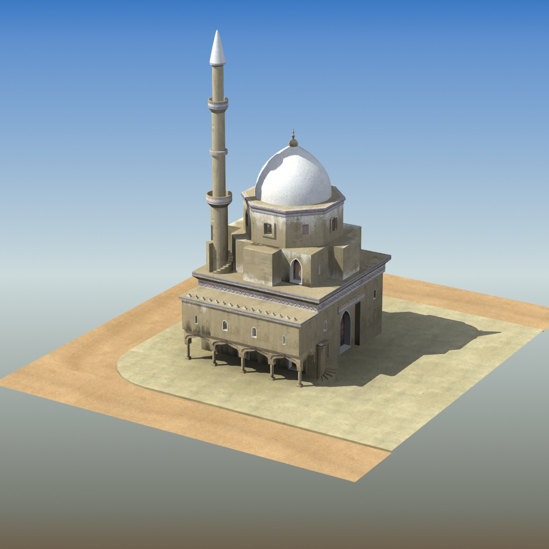 3d model mosque