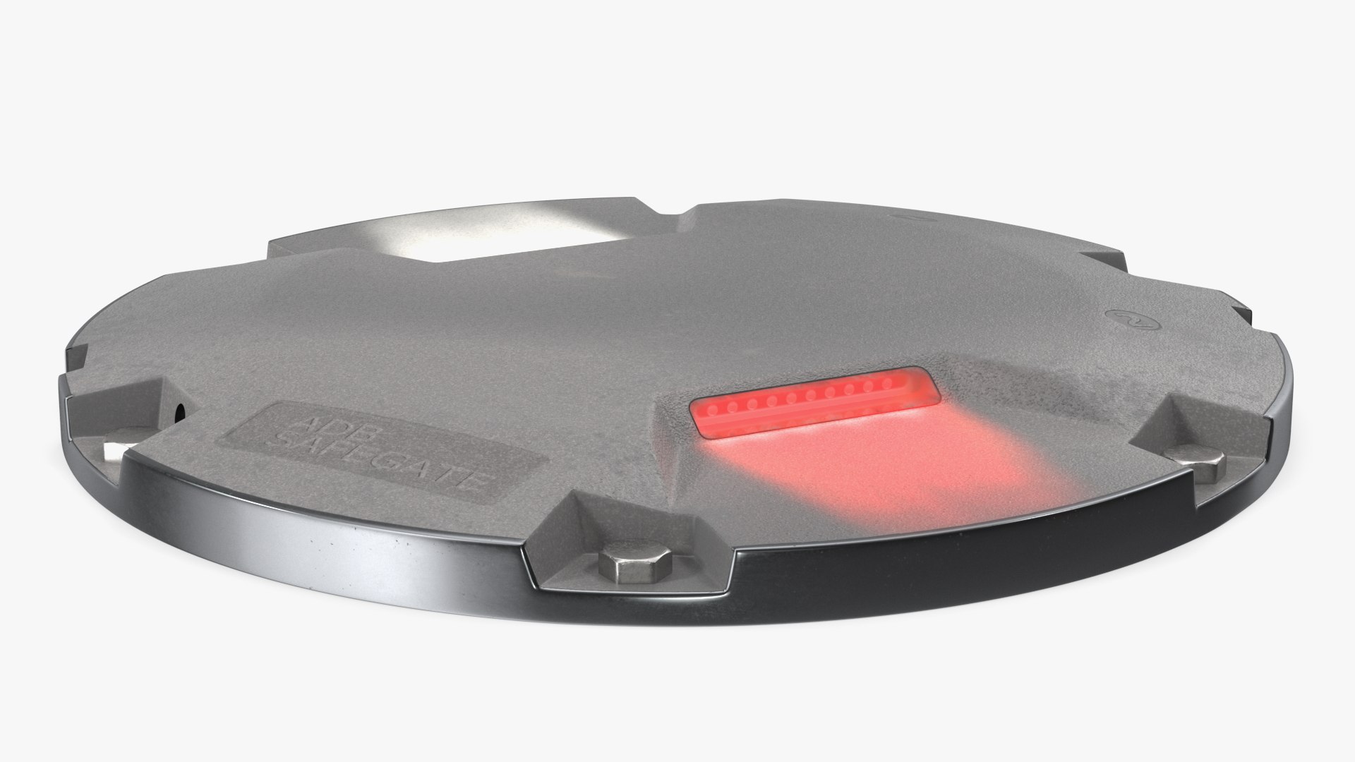 3D White Red Runway Centerline Light Double - TurboSquid 2055309