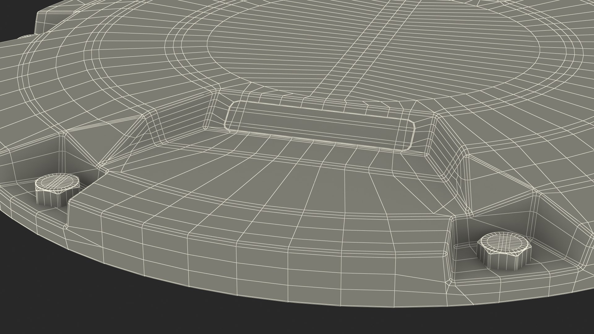 3D White Red Runway Centerline Light Double - TurboSquid 2055309
