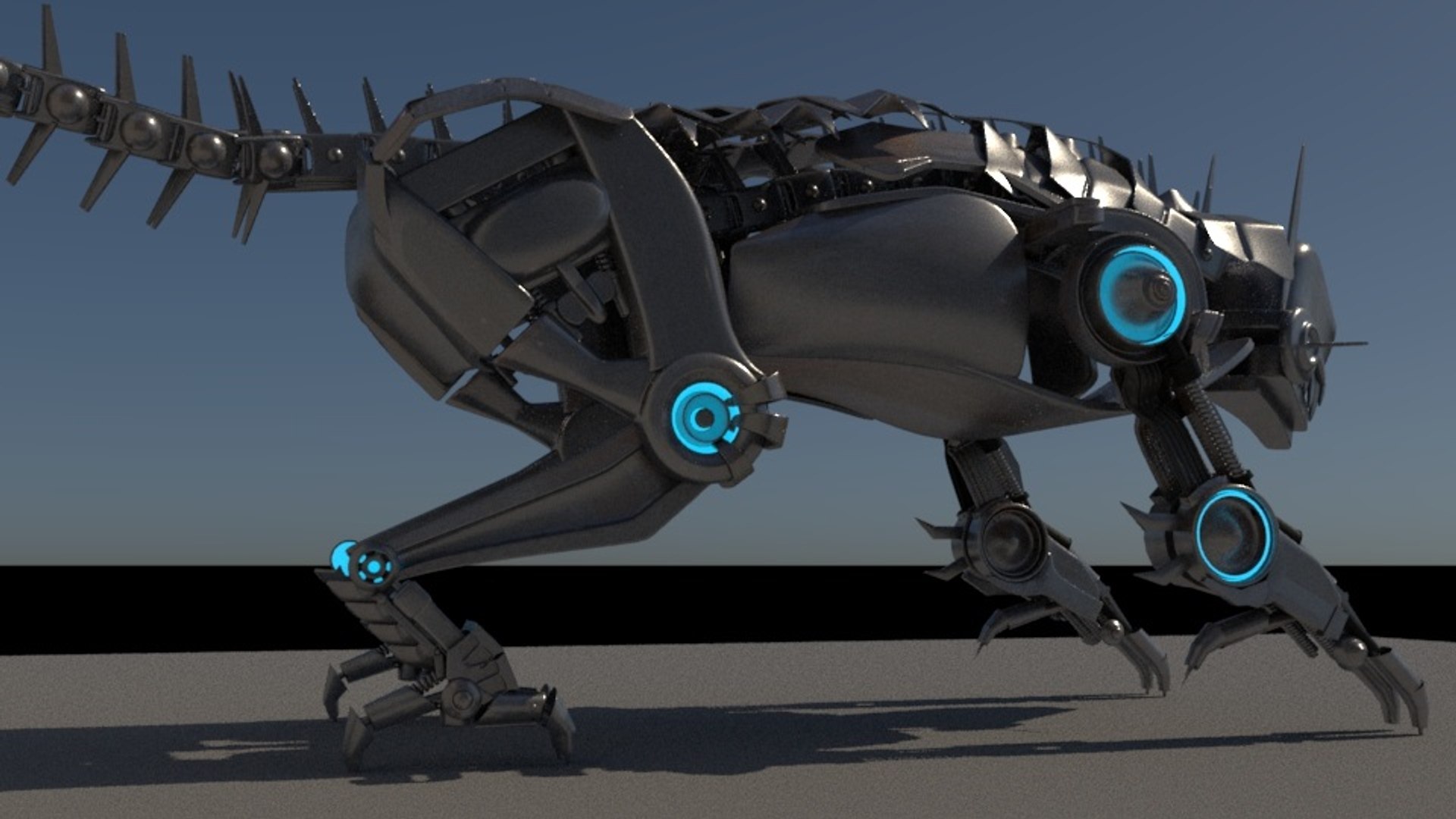 3D Model Mechabeast - TurboSquid 1324040