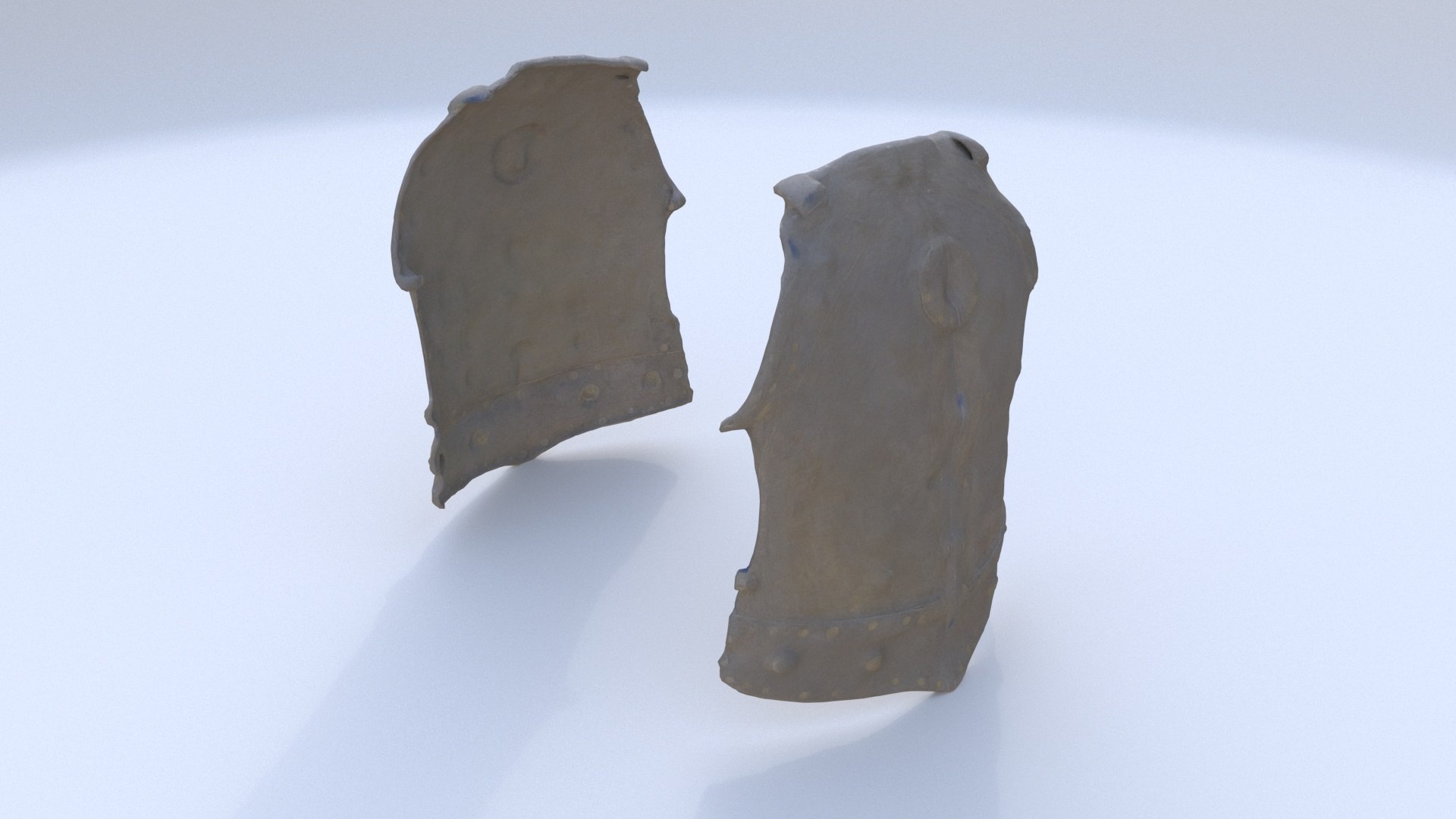 3D Spaulders Model - TurboSquid 2327949