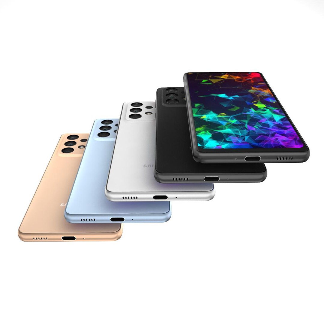 Samsung Galaxy A33 5G Full Colors Model - TurboSquid 1907504