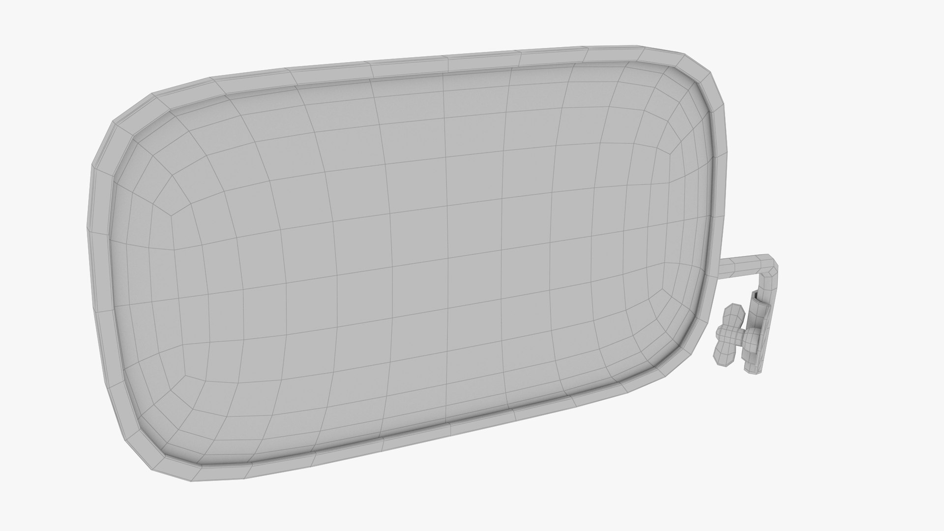 3D Retro Side View Mirror V1 Model - TurboSquid 2065787