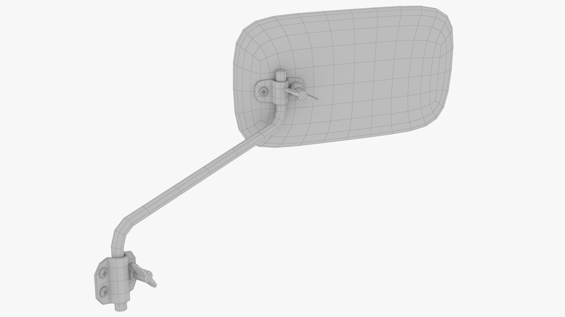 3D Retro Side View Mirror V1 Model - TurboSquid 2065787