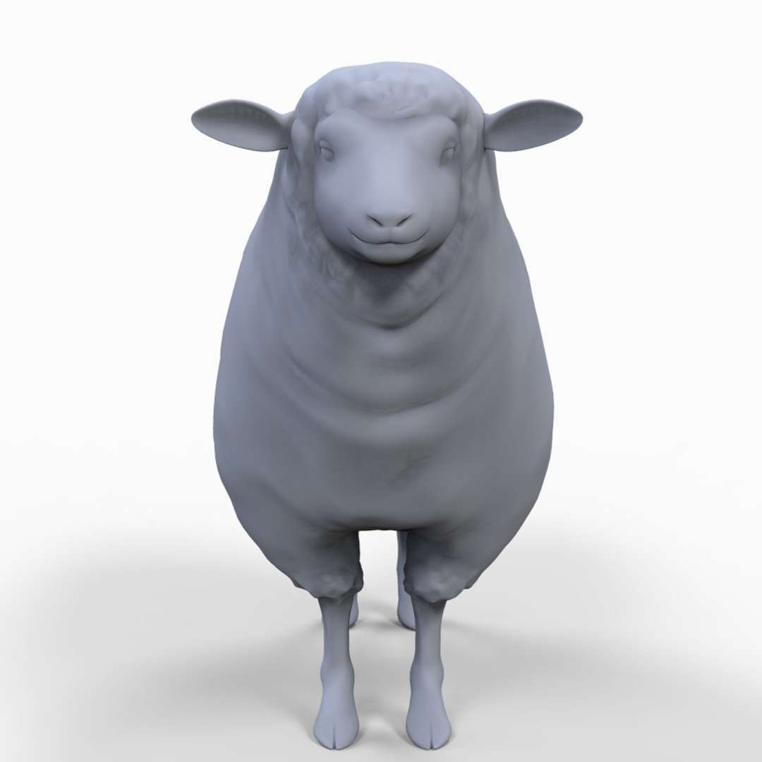 3ds Max Sheep
