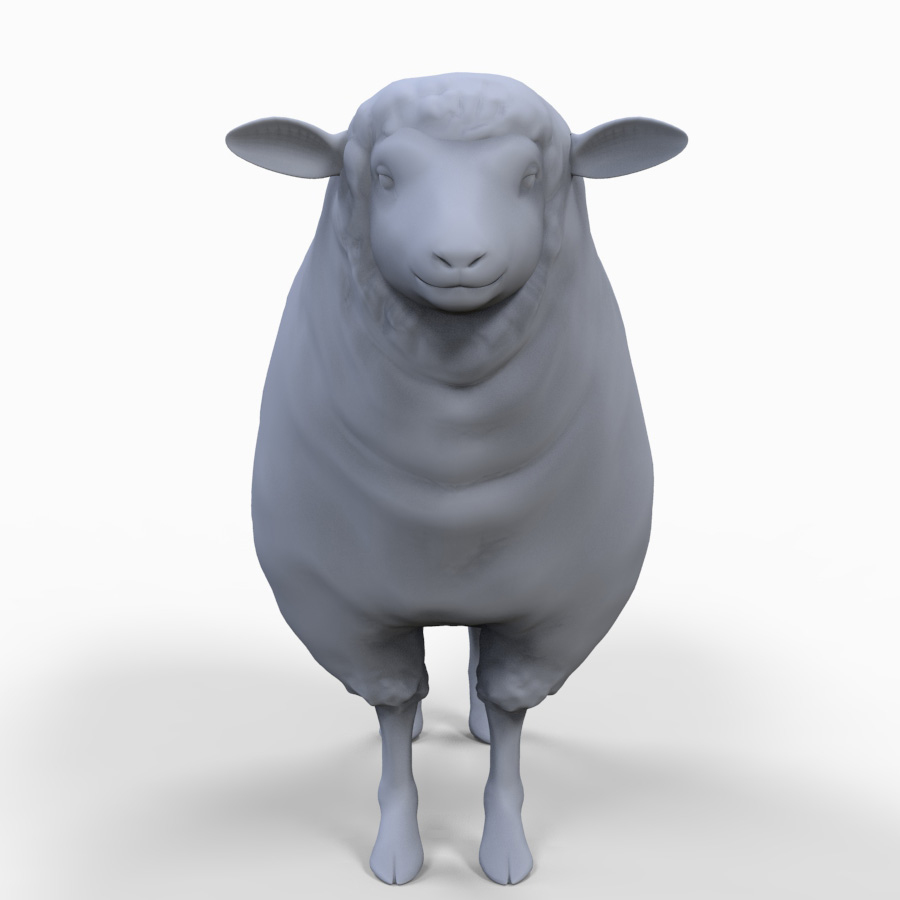 3ds max sheep