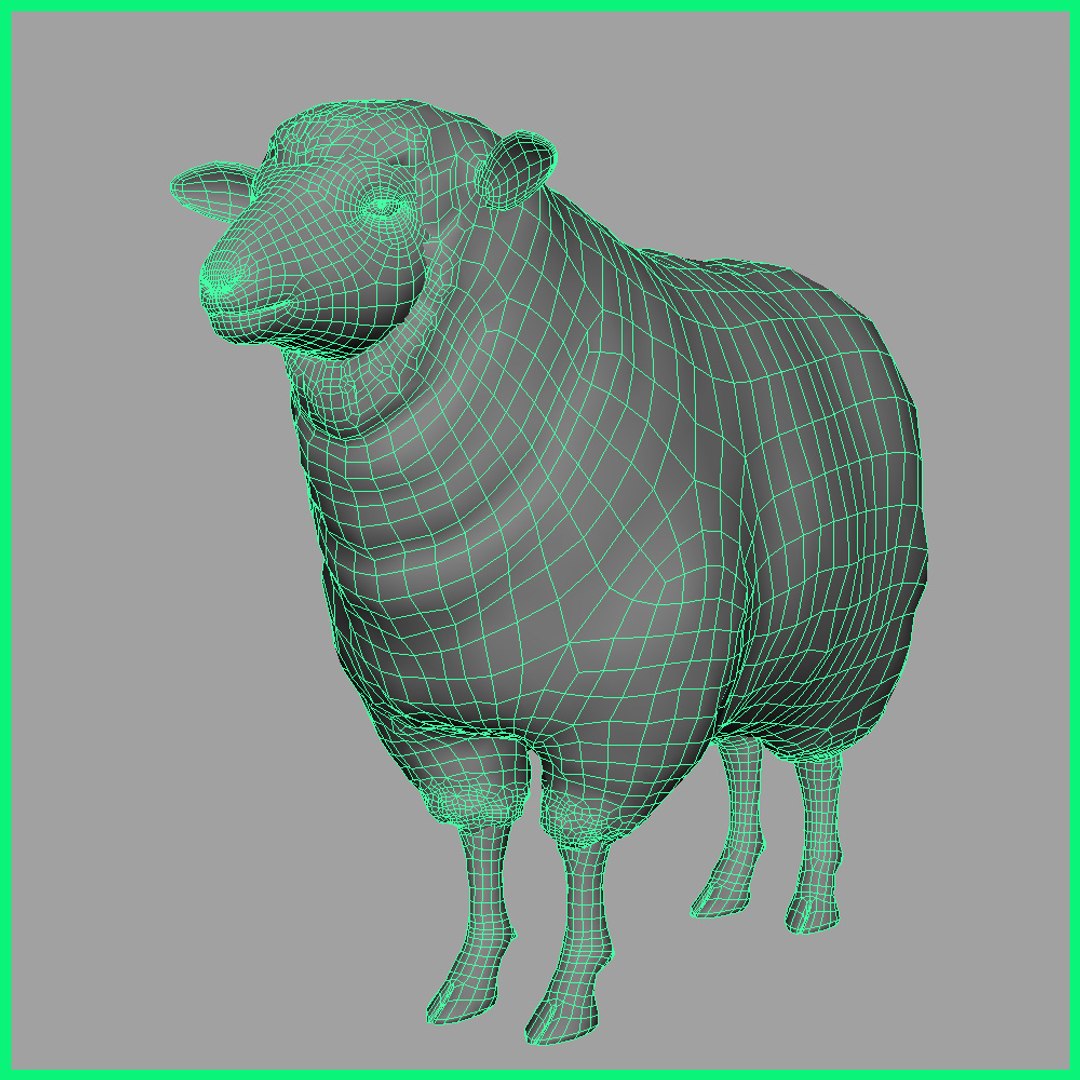 3ds Max Sheep