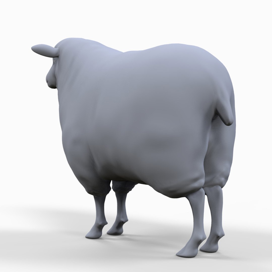 3ds Max Sheep