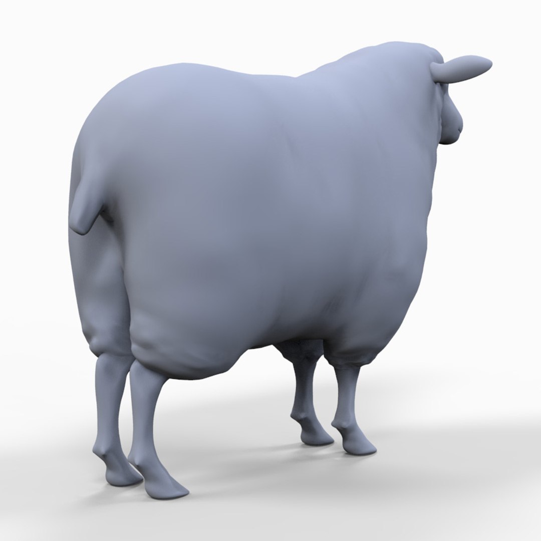 3ds Max Sheep