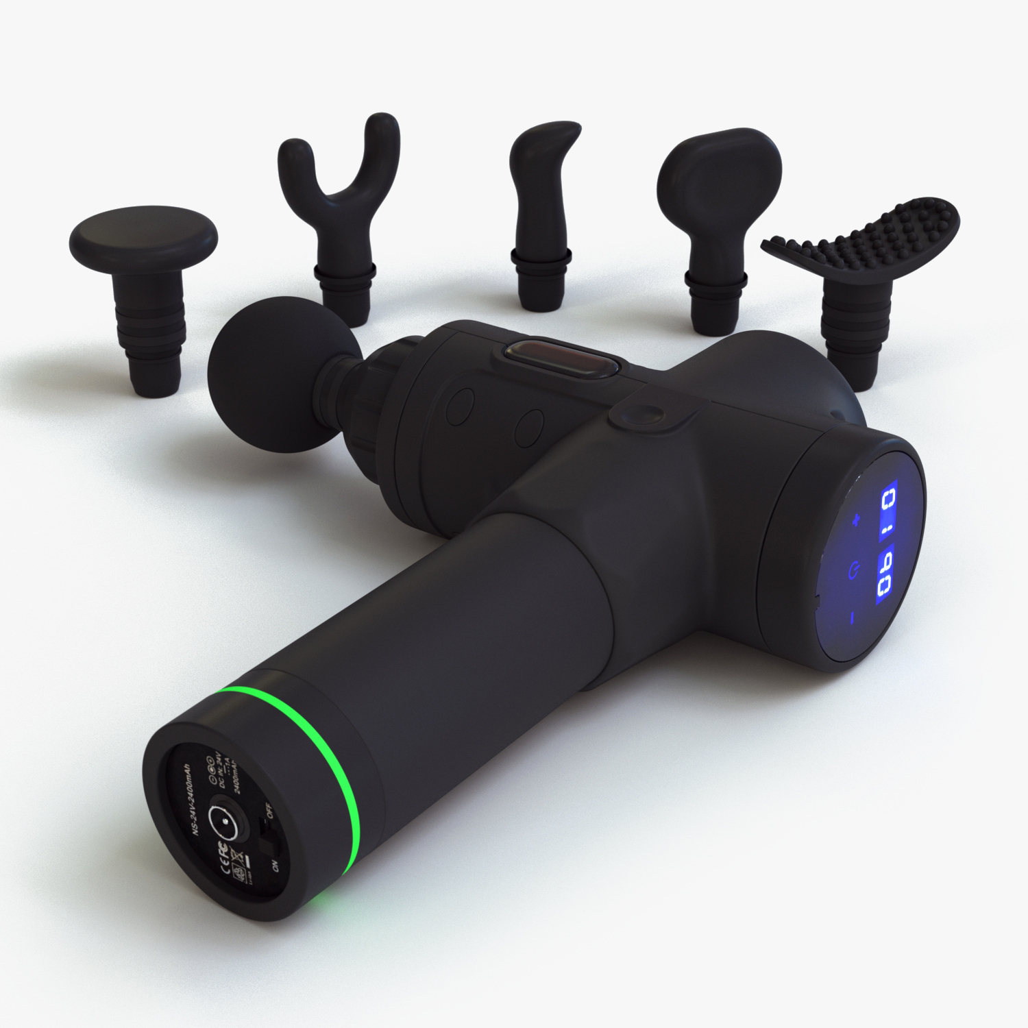 3D massage gun model - TurboSquid 1683324