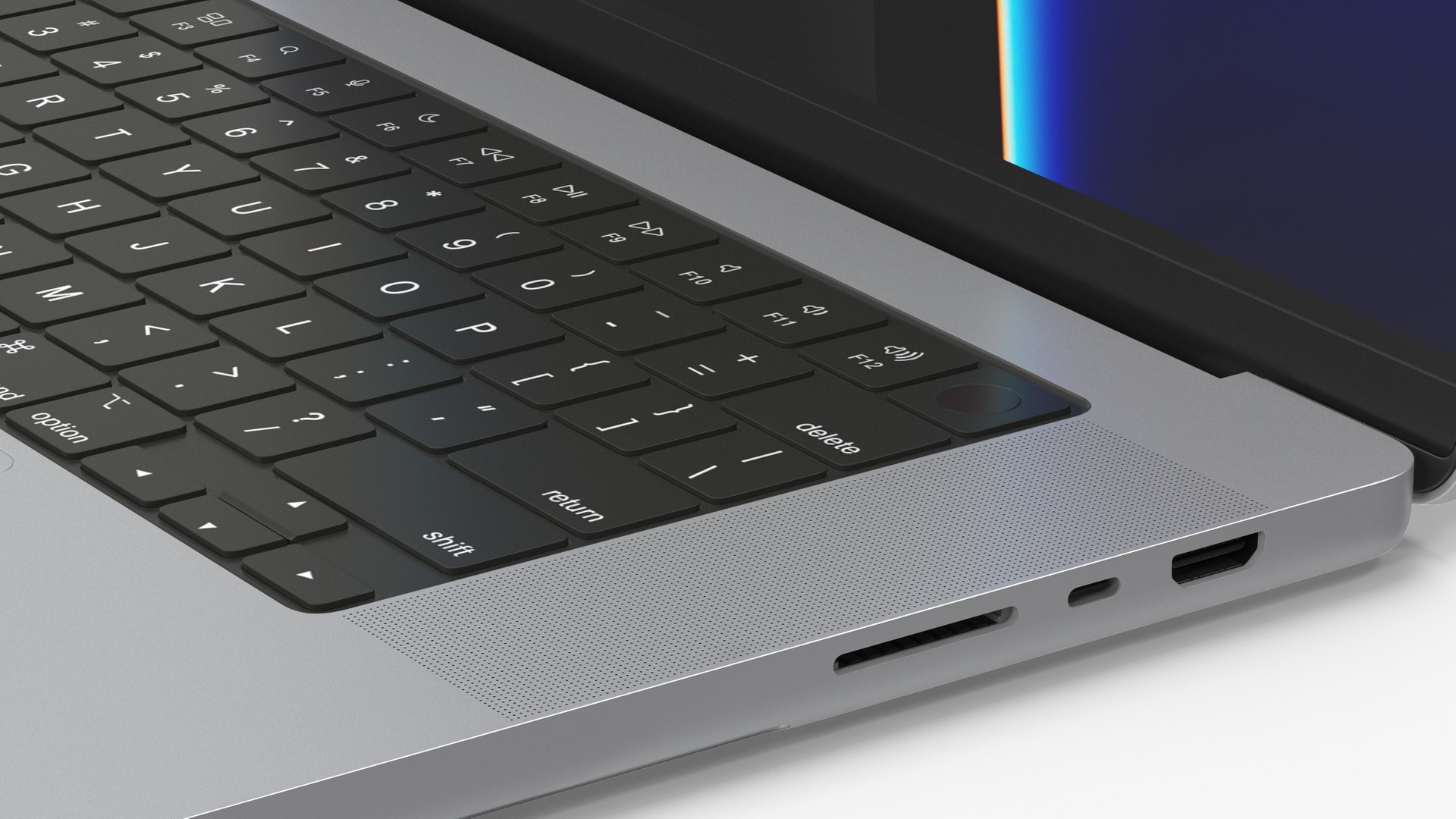 Silver MacBook Pro 16 Inch 2021 Model - TurboSquid 1829990