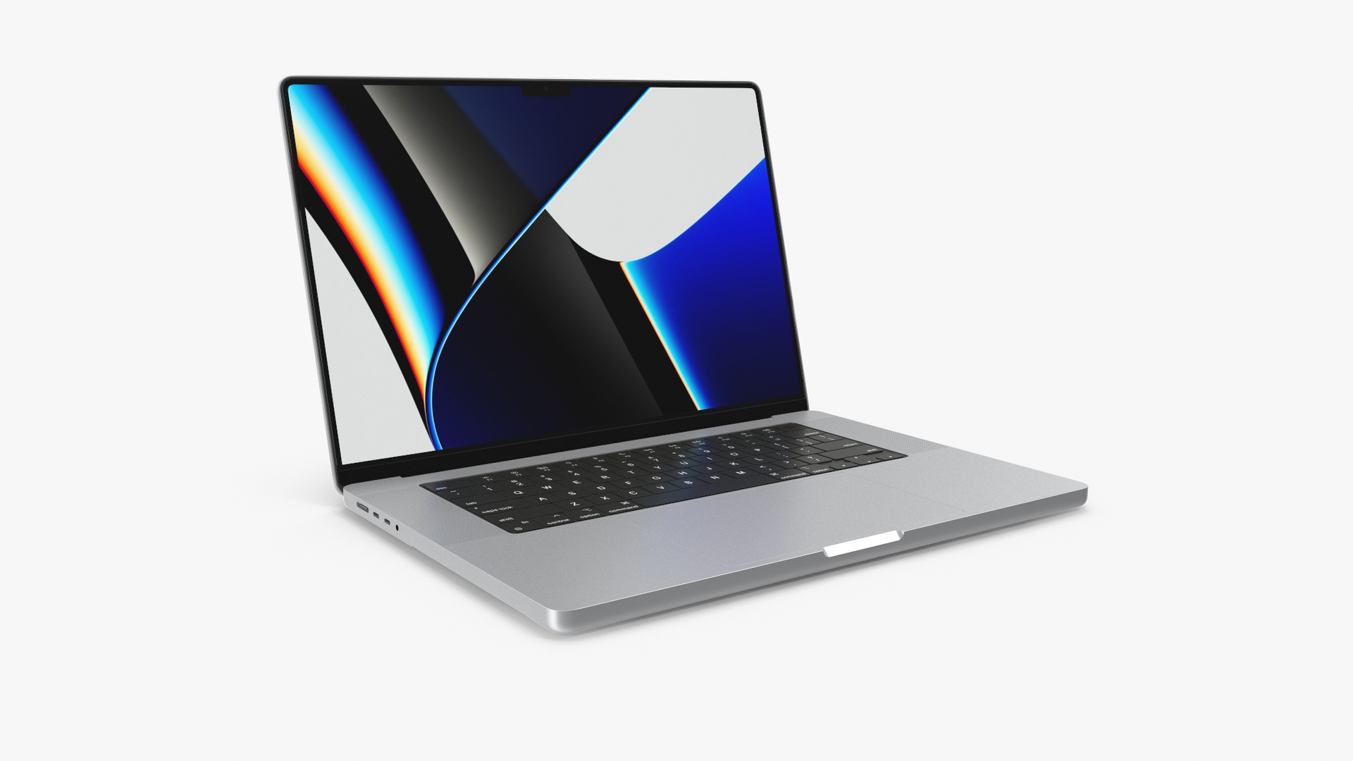 Silver MacBook Pro 16 Inch 2021 Model - TurboSquid 1829990