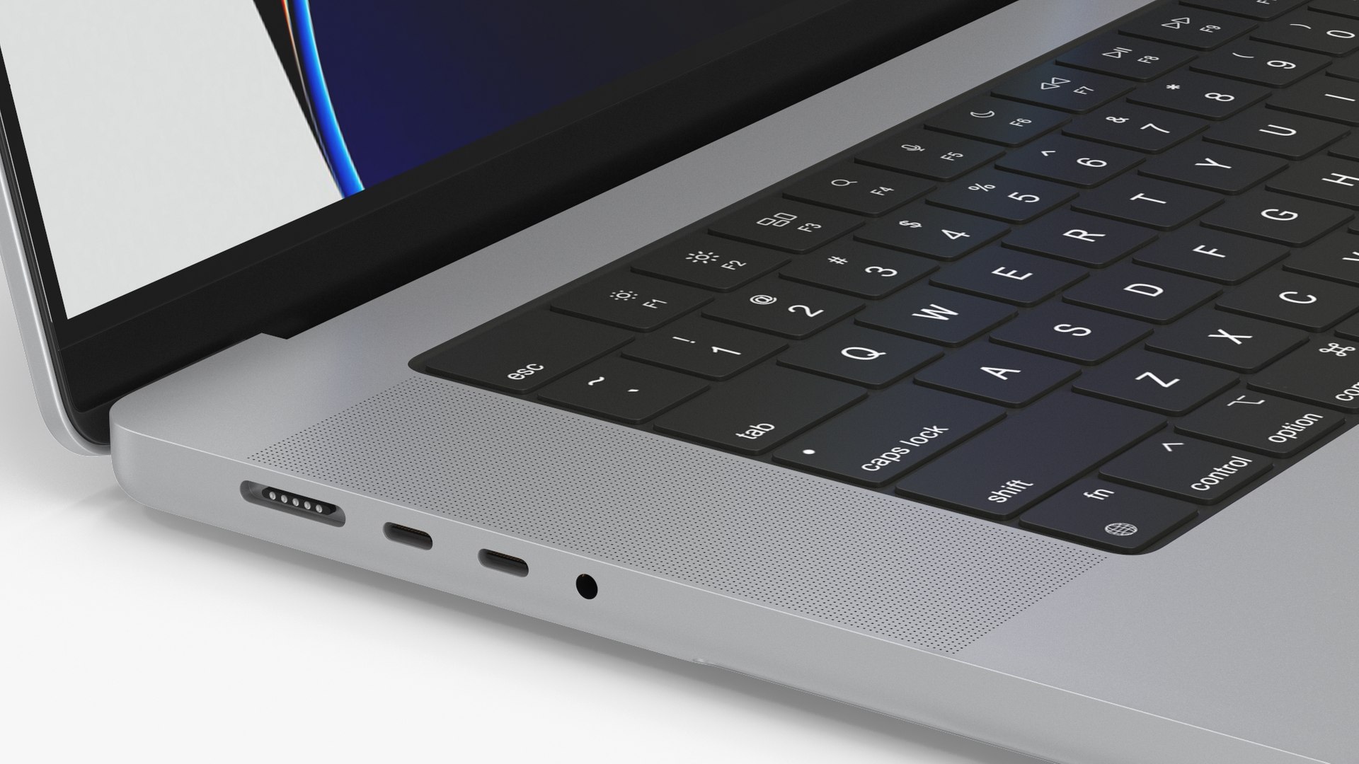 Silver MacBook Pro 16 Inch 2021 Model - TurboSquid 1829990