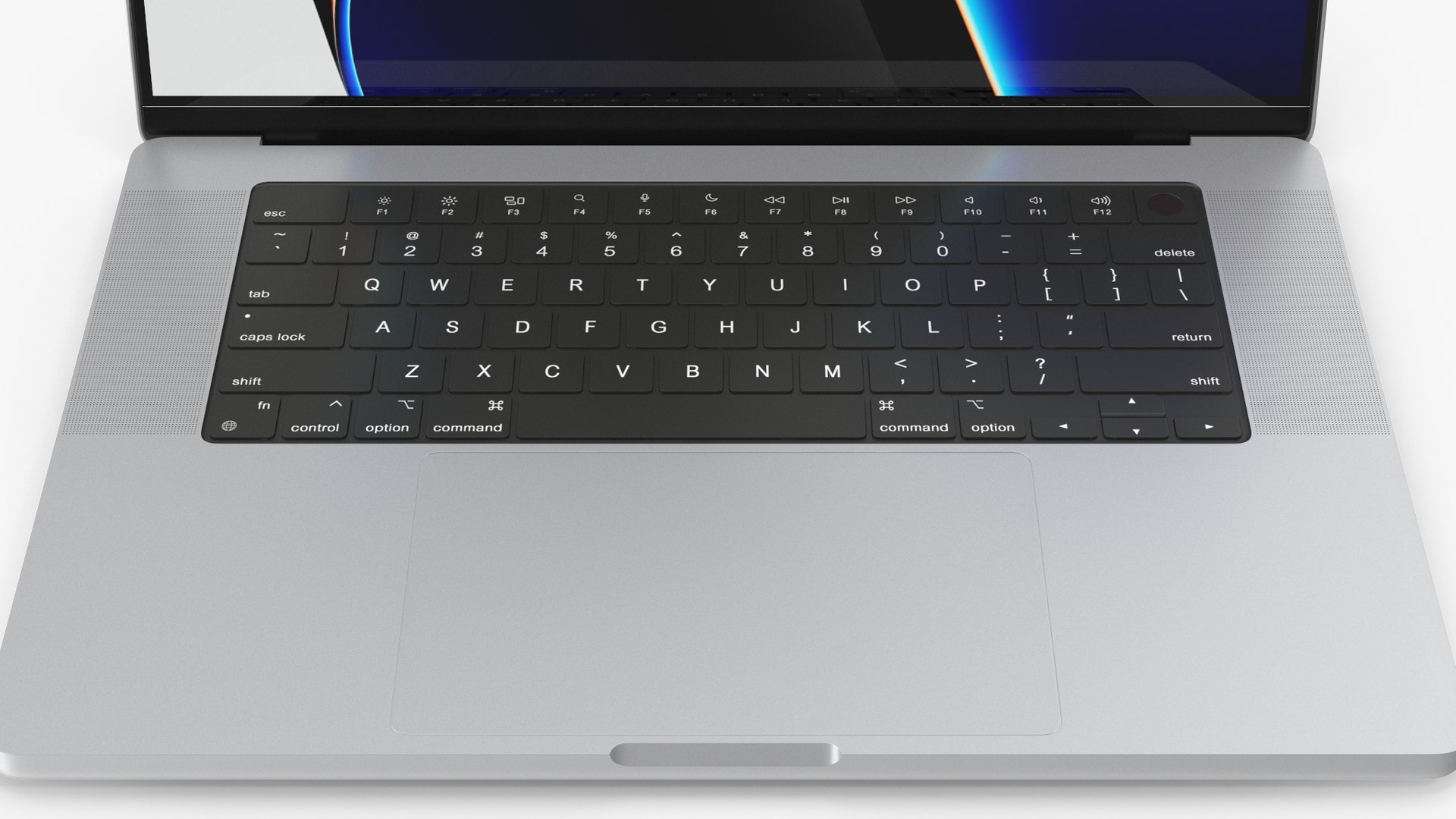 Silver MacBook Pro 16 Inch 2021 Model - TurboSquid 1829990