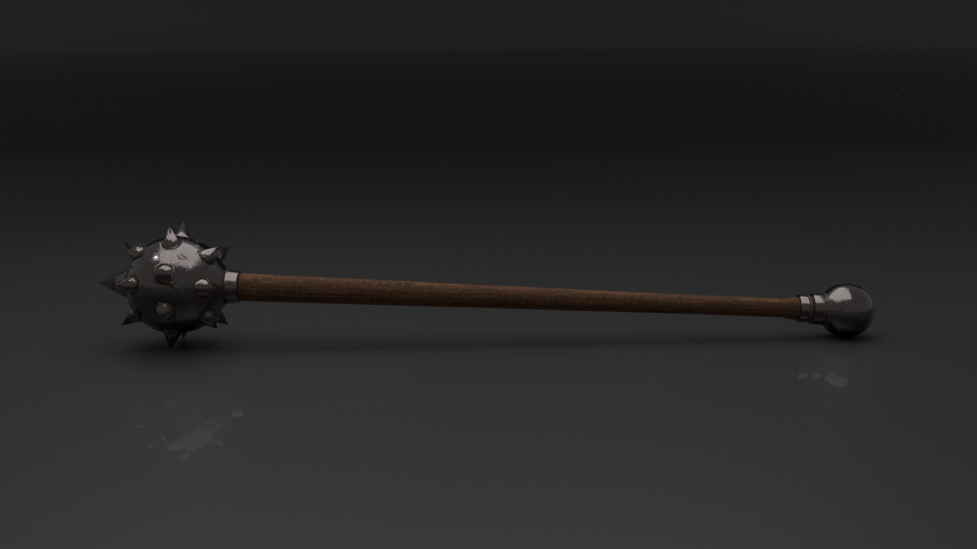 Free 3D Rpg Medieval Mace - TurboSquid 1314403