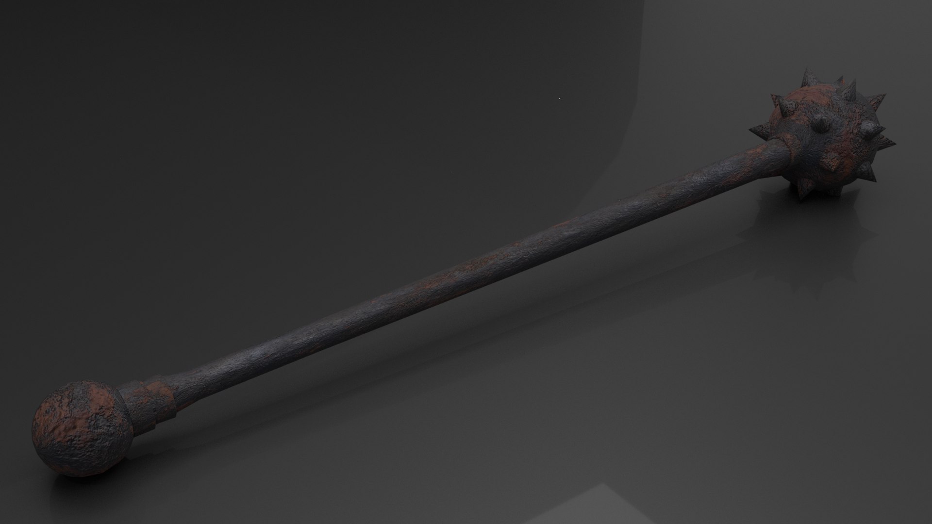 Free 3D Rpg Medieval Mace - TurboSquid 1314403