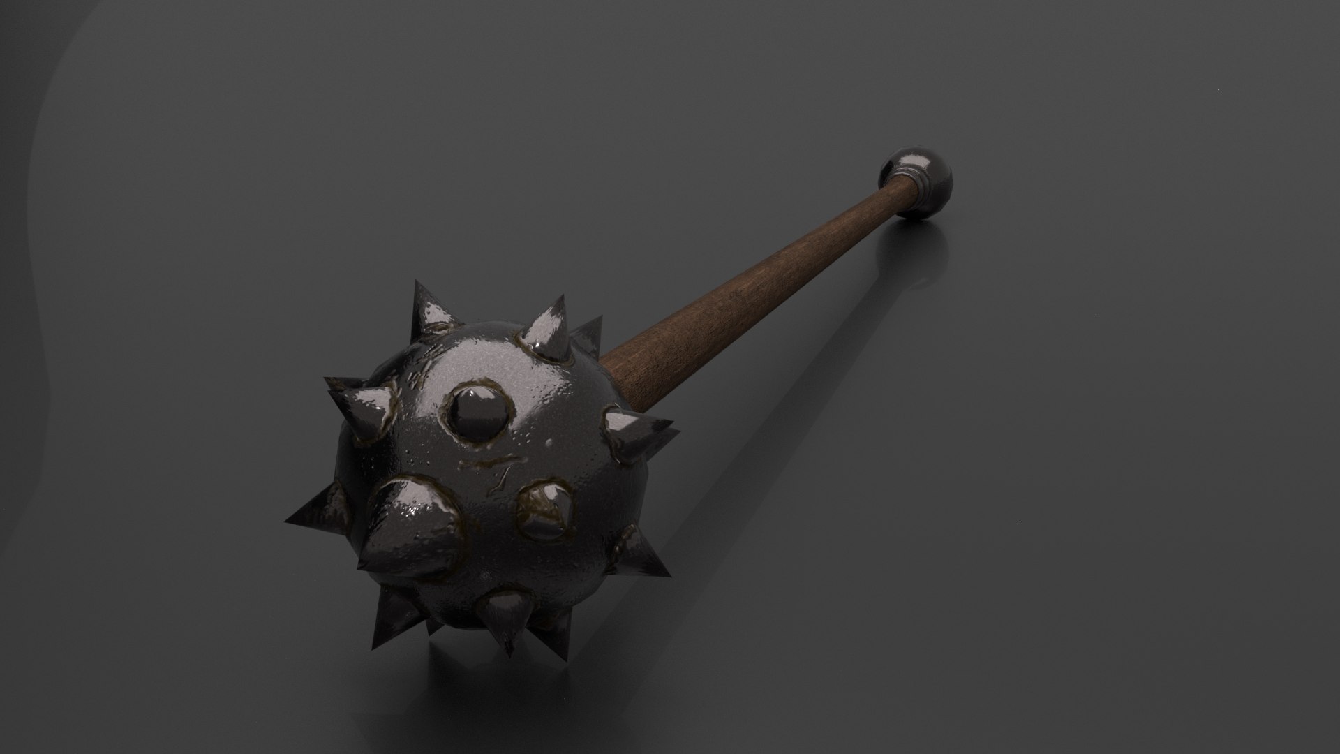 Free 3D Rpg Medieval Mace - TurboSquid 1314403
