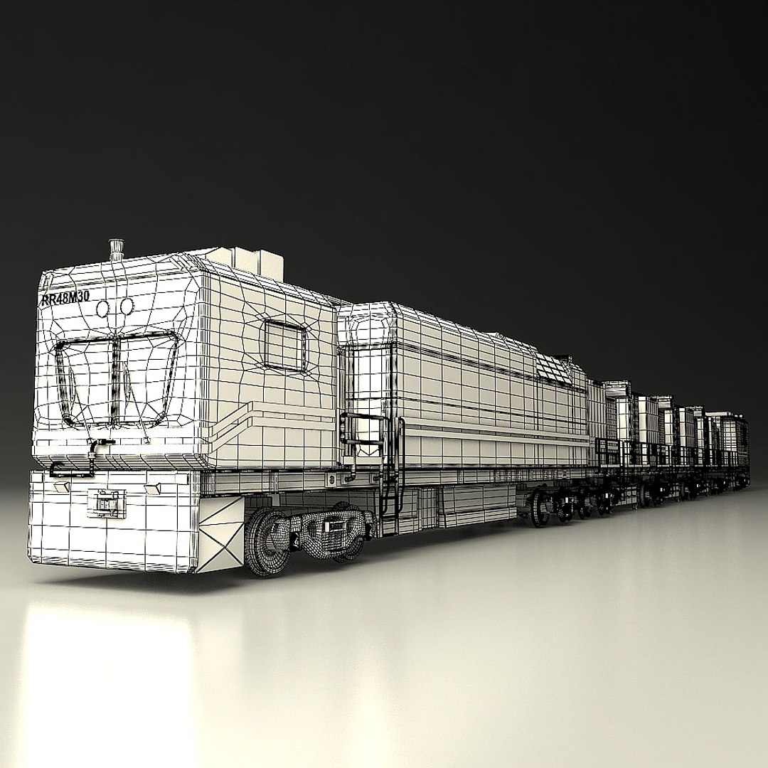 3d Nurms Train Model