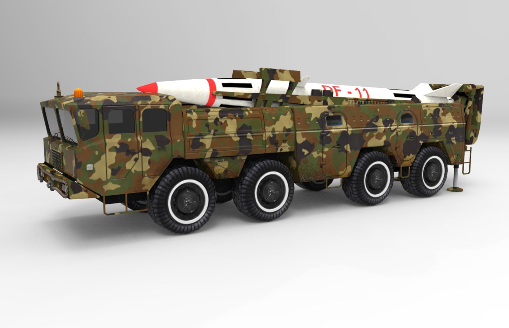 3d Model Missile Ready Games