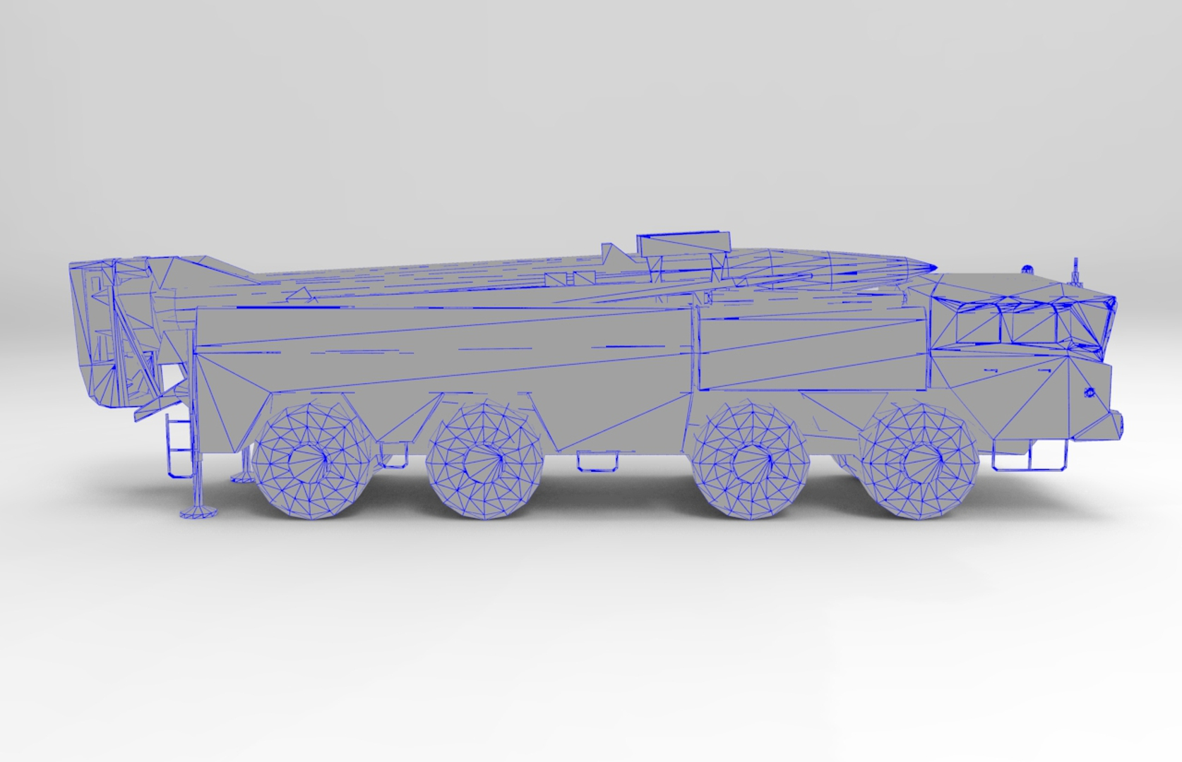 3d Model Missile Ready Games