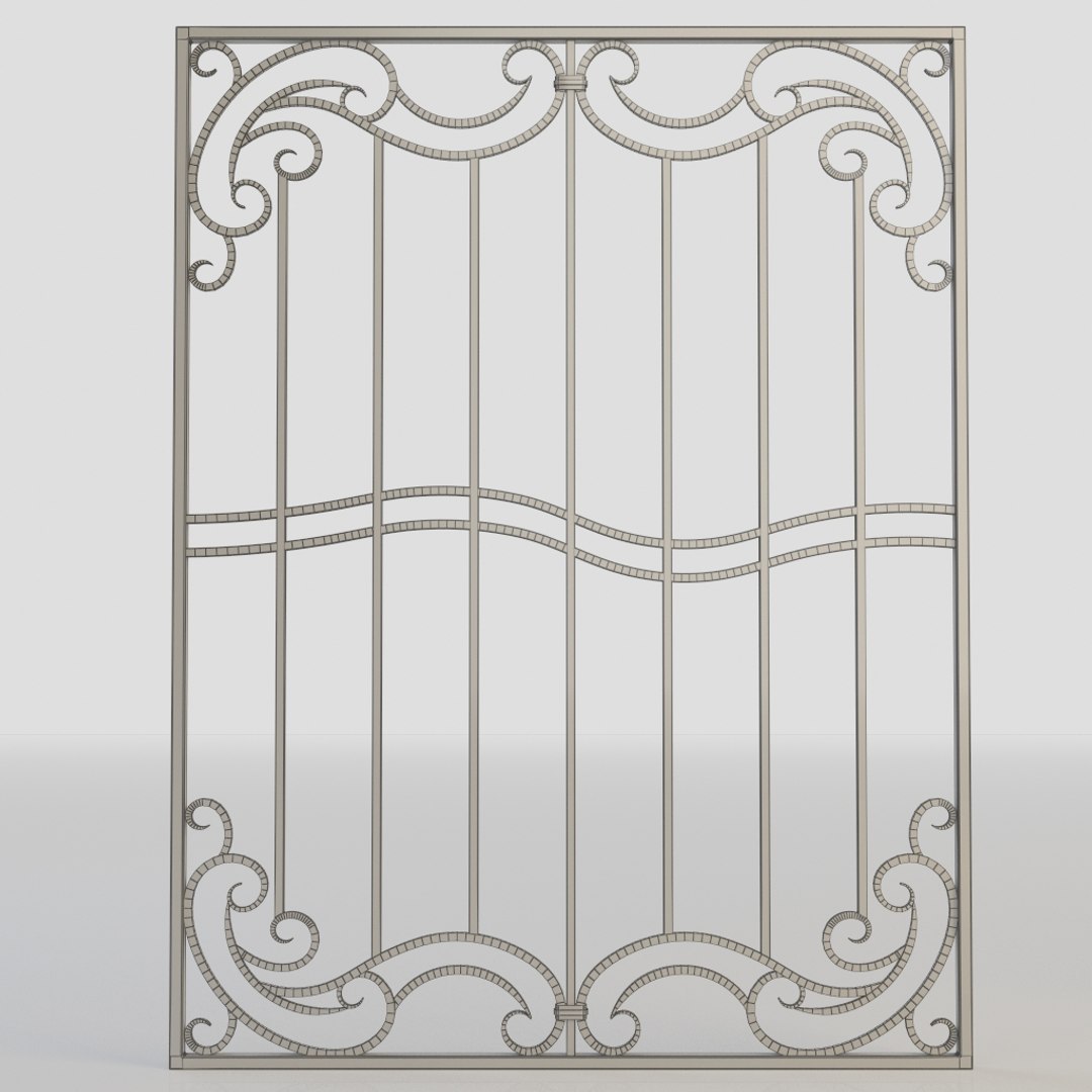Windows Bars 3d Model