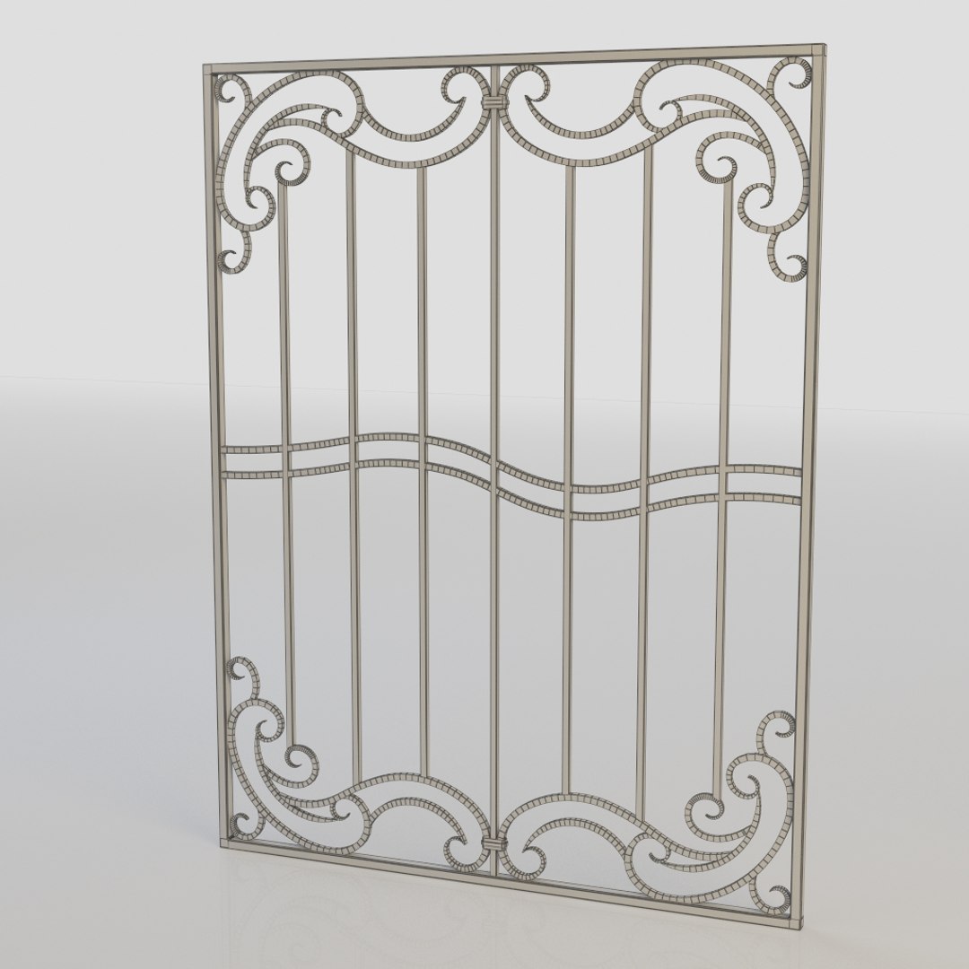Windows Bars 3d Model