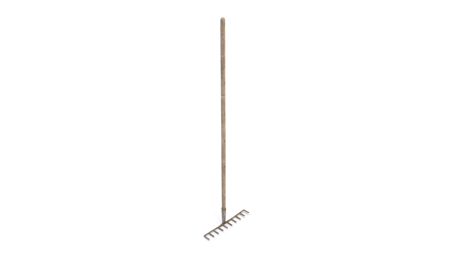 3D model Garden Tool 8 - Rake - TurboSquid 1924737