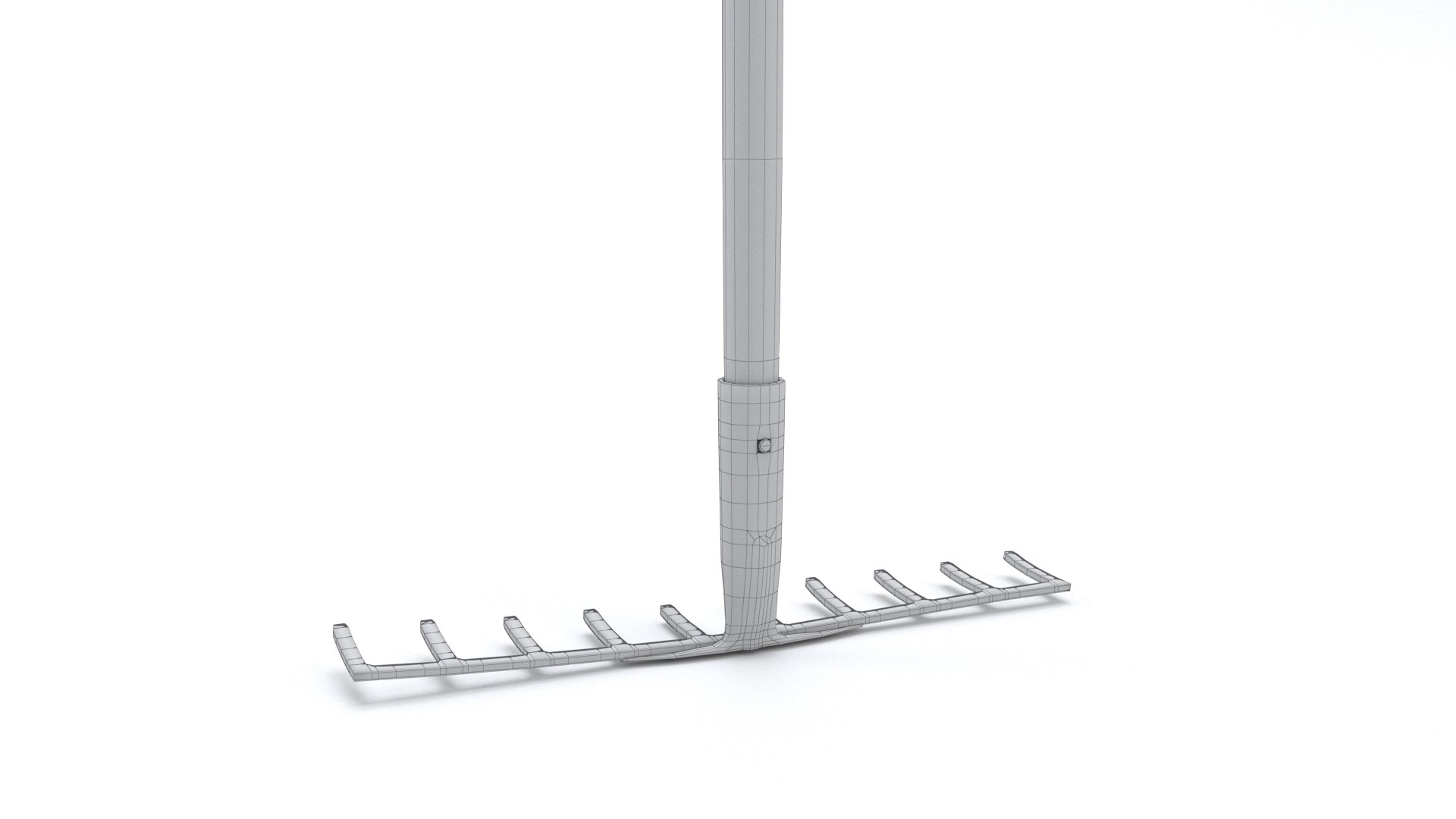 3D model Garden Tool 8 - Rake - TurboSquid 1924737